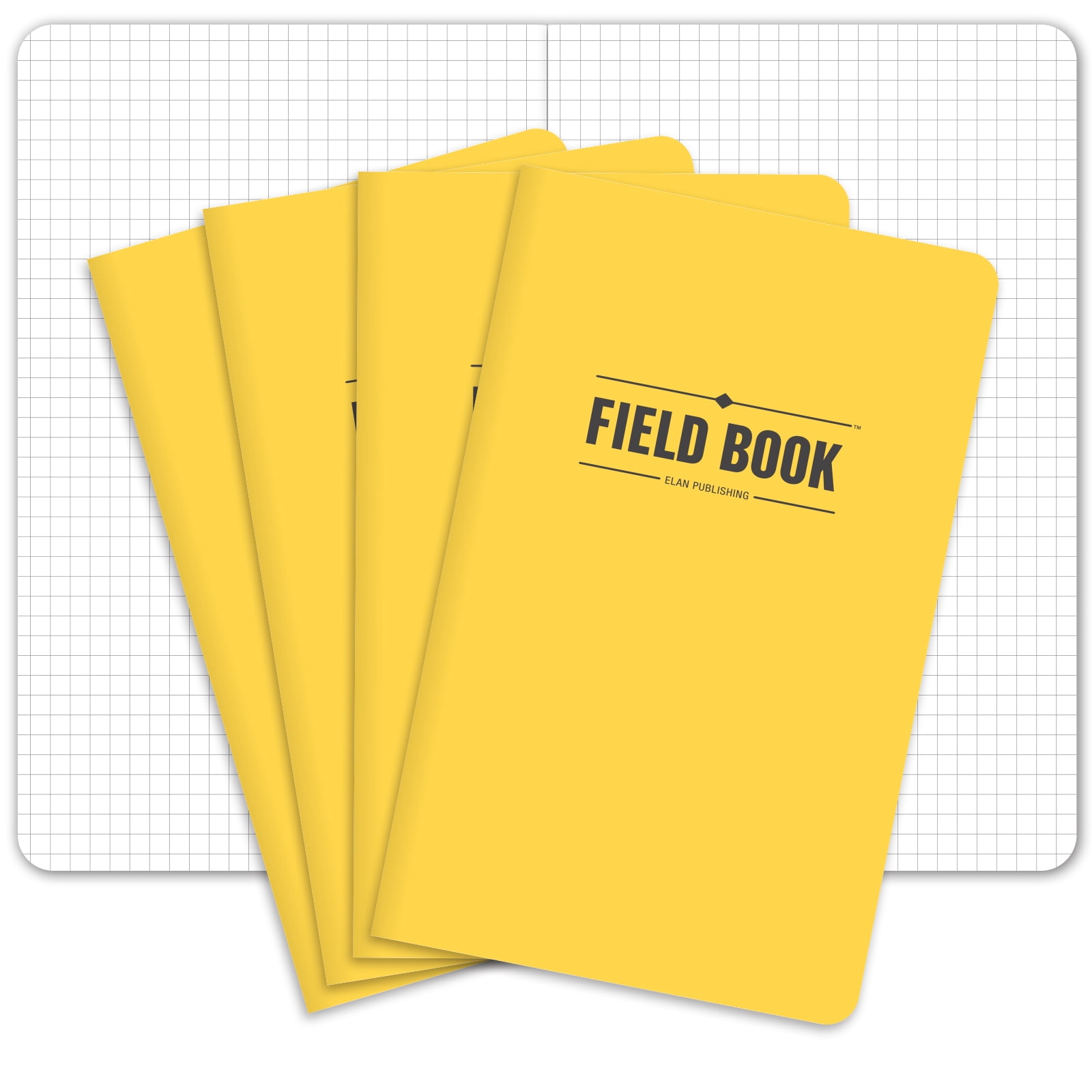 Elan Publishing Company Field Notebook/Journal - 5"x8" - Yellow Cover ...