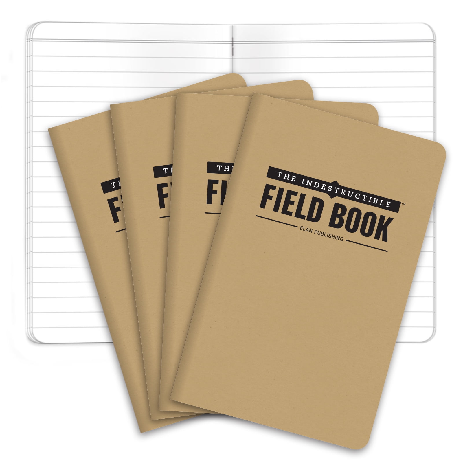 Elan 3.5"x5.5" Waterproof, Tearproof, Weatherproof Field Notebook with ...