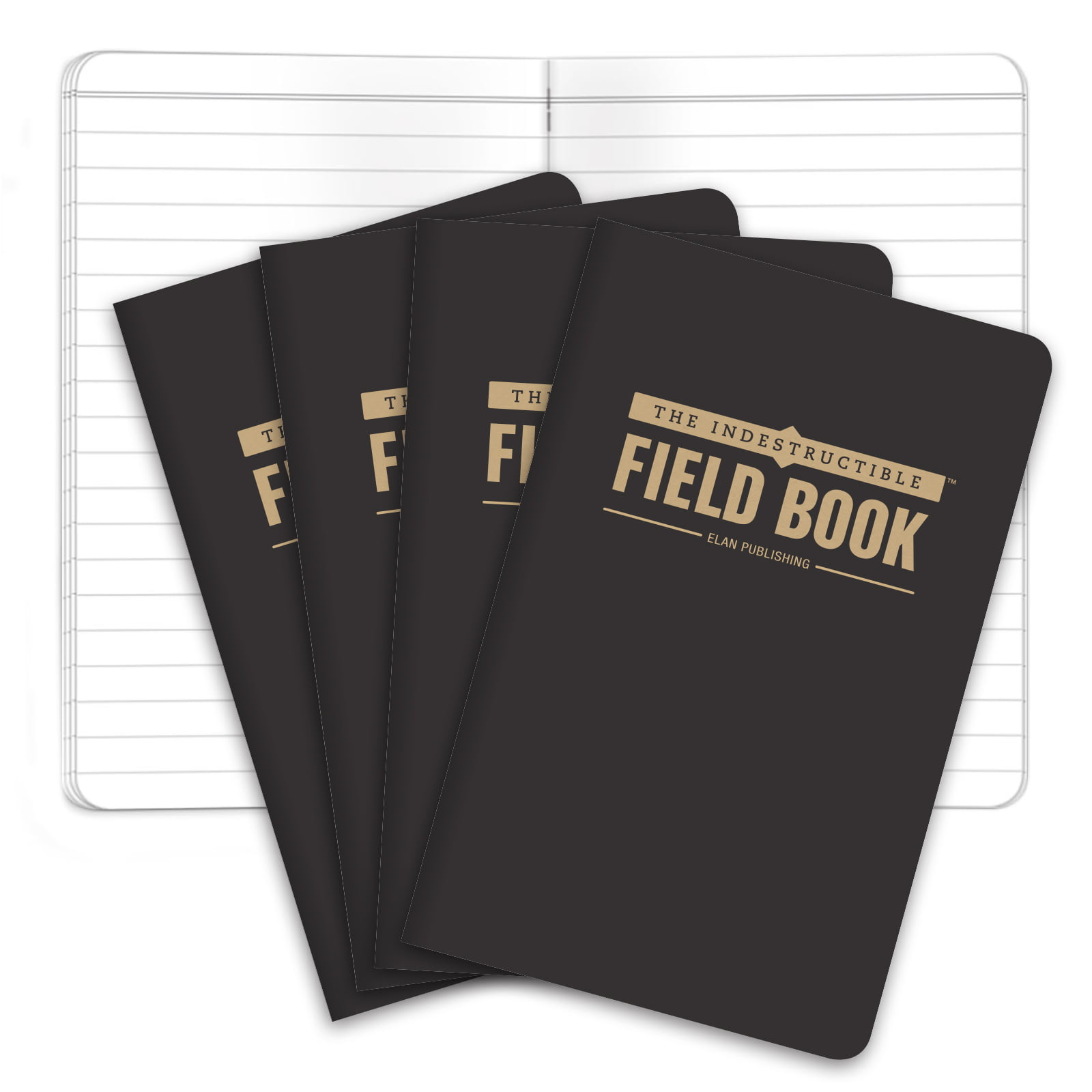 Elan Publishing Company Field Notebook / Journal - 5"x8" - Kraft - Dot ...