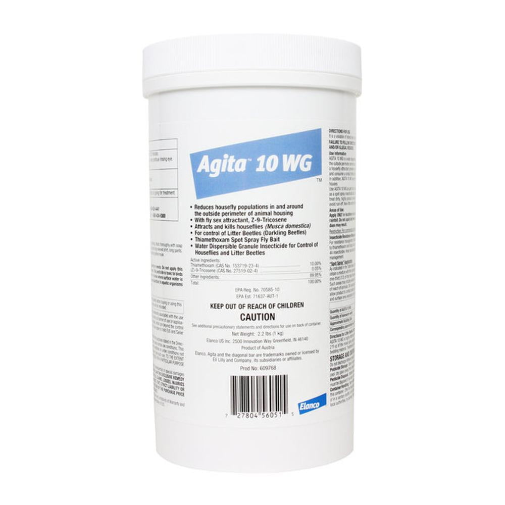 Elanco Agita 10 WG Bug Pesticide Insecticide 2.2LB - Walmart.com