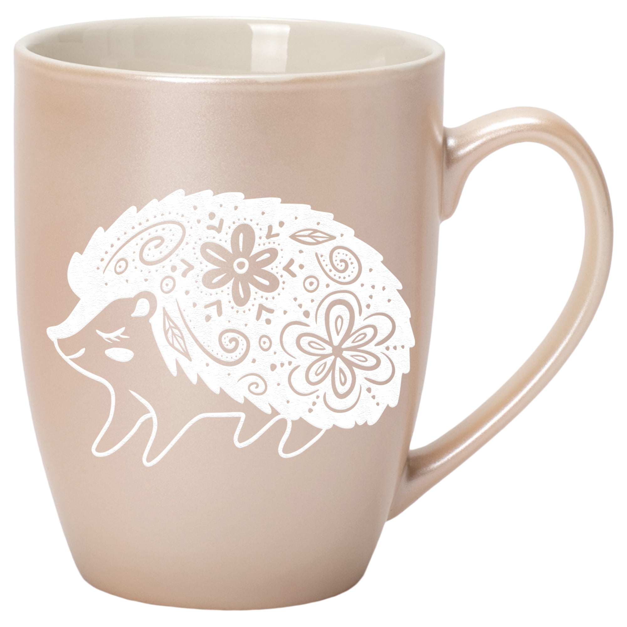 Elanze Designs 10 Ounce Metallic Finish New Bone China Tea Coffee Cup ...