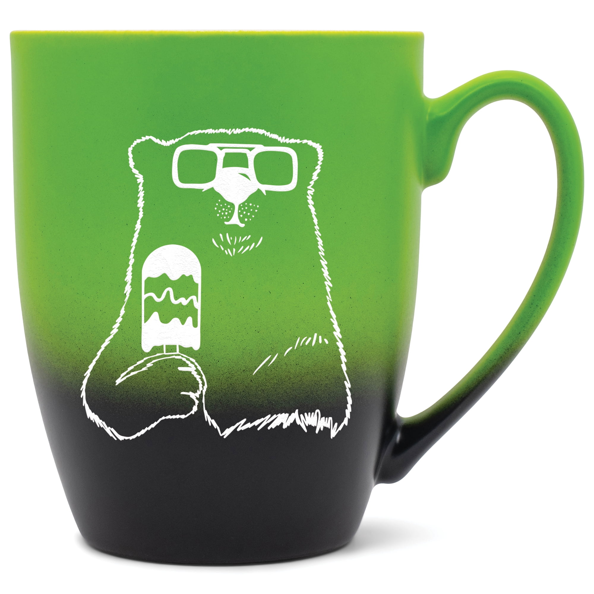 Elanze Designs 12 Ounce Two Toned Ombre Ceramic Tea Coffee Cup Mug ...