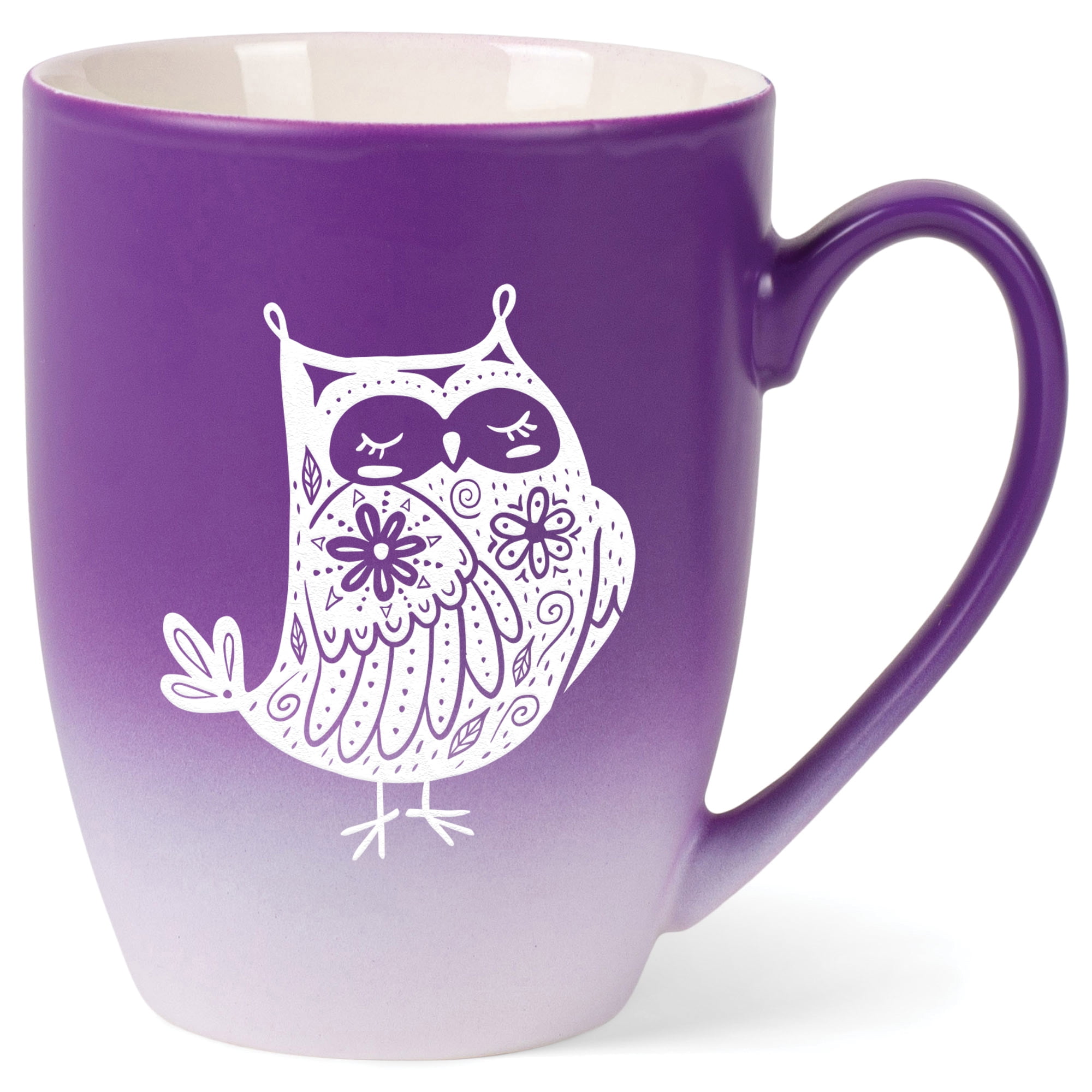 Elanze Designs 12 Ounce Two Toned Ombre Ceramic Tea Coffee Cup Mug ...