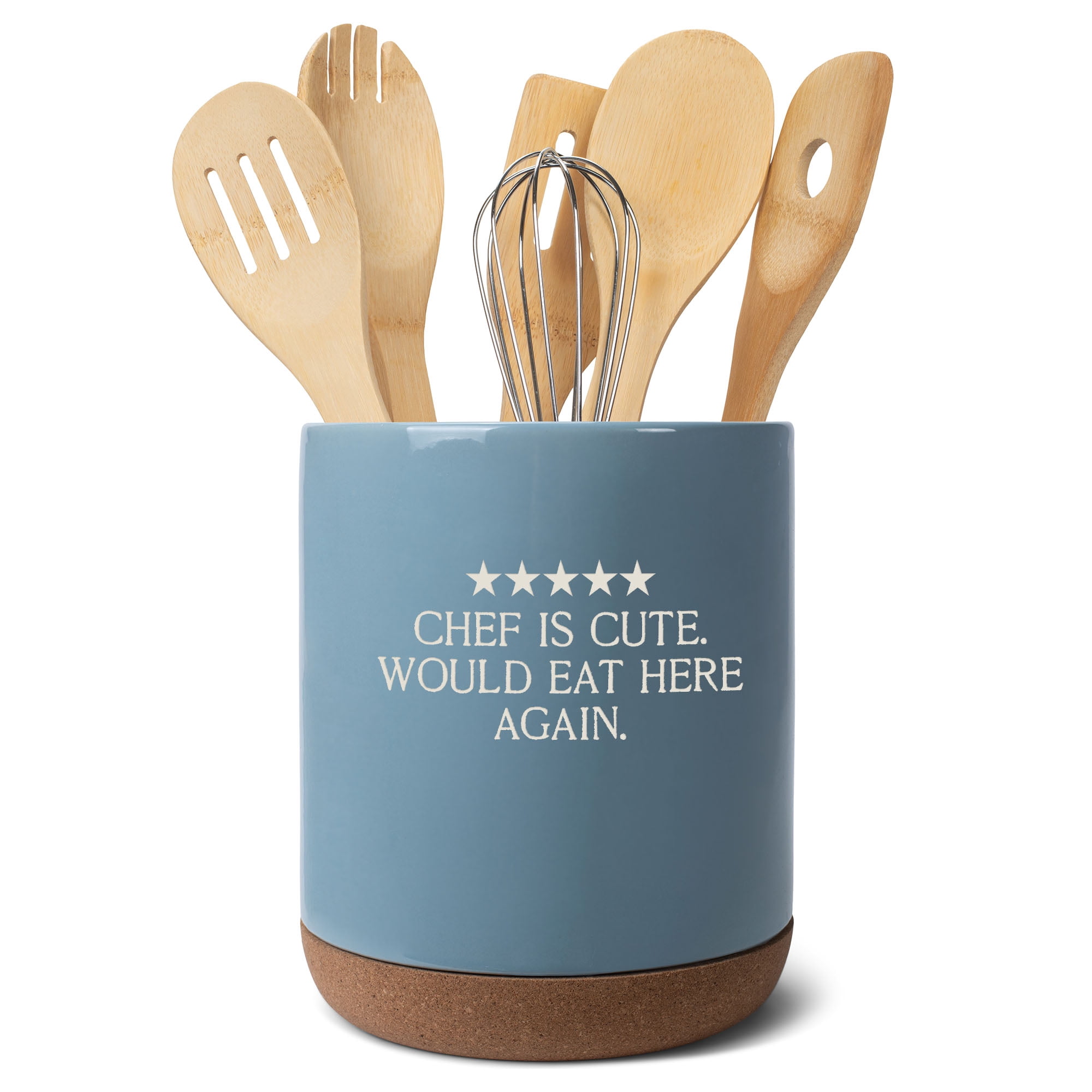 Elanze Designs 5 Five Star Review Chef Culinary Arts Ceramic Cork ...