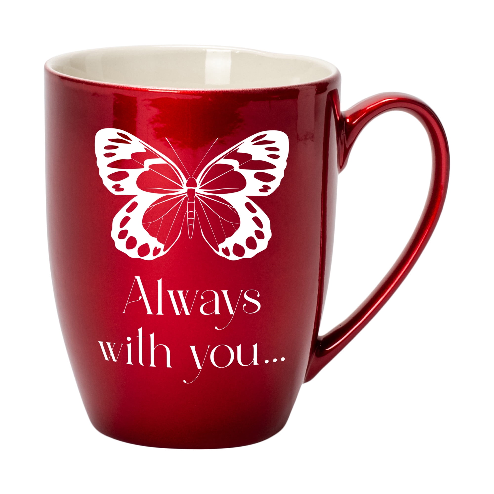 Elanze Designs Always With You Cardinal Red 10 ounce New Bone China ...