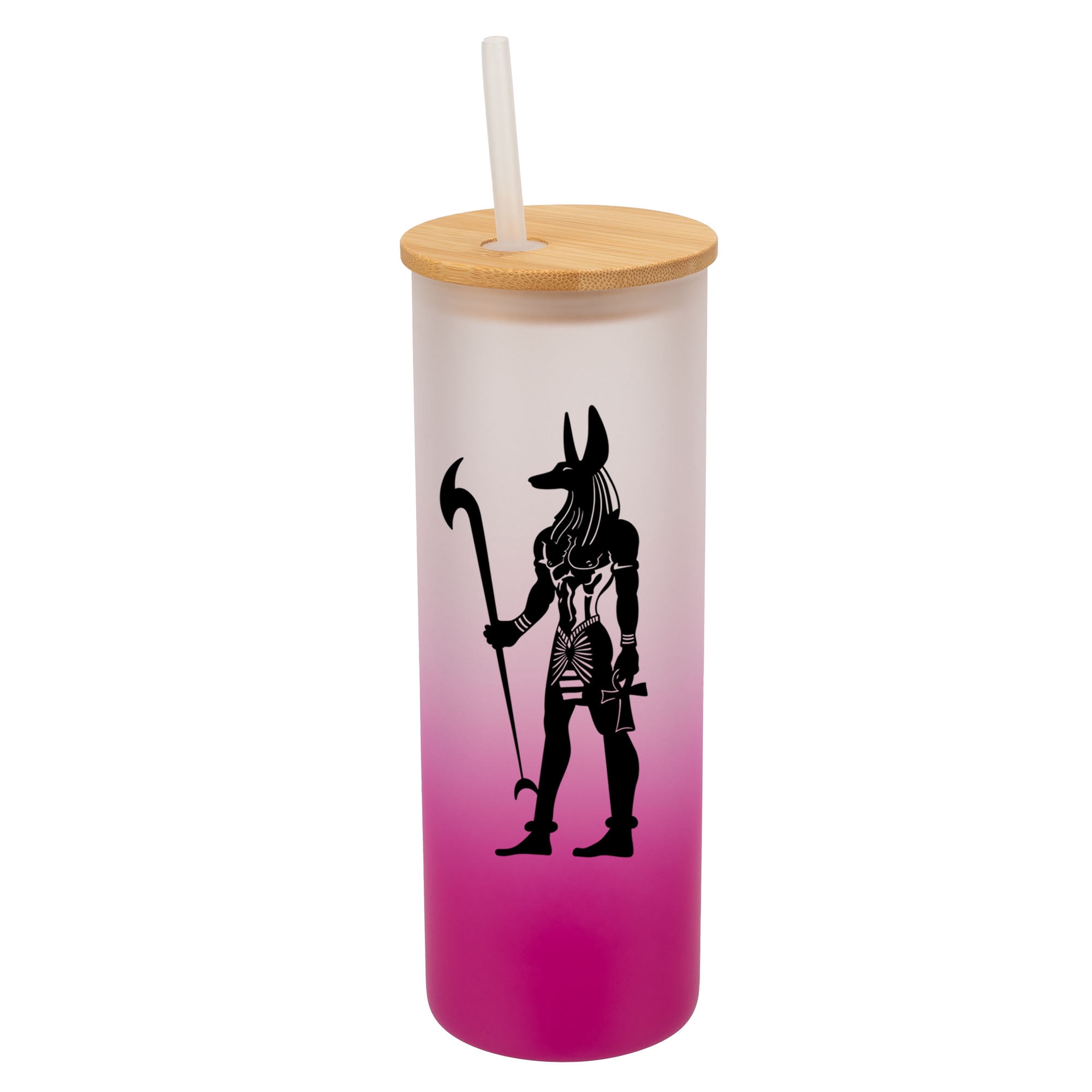 Elanze Designs Anubis Guardian of the Afterlife Pink Frosted Gradient ...