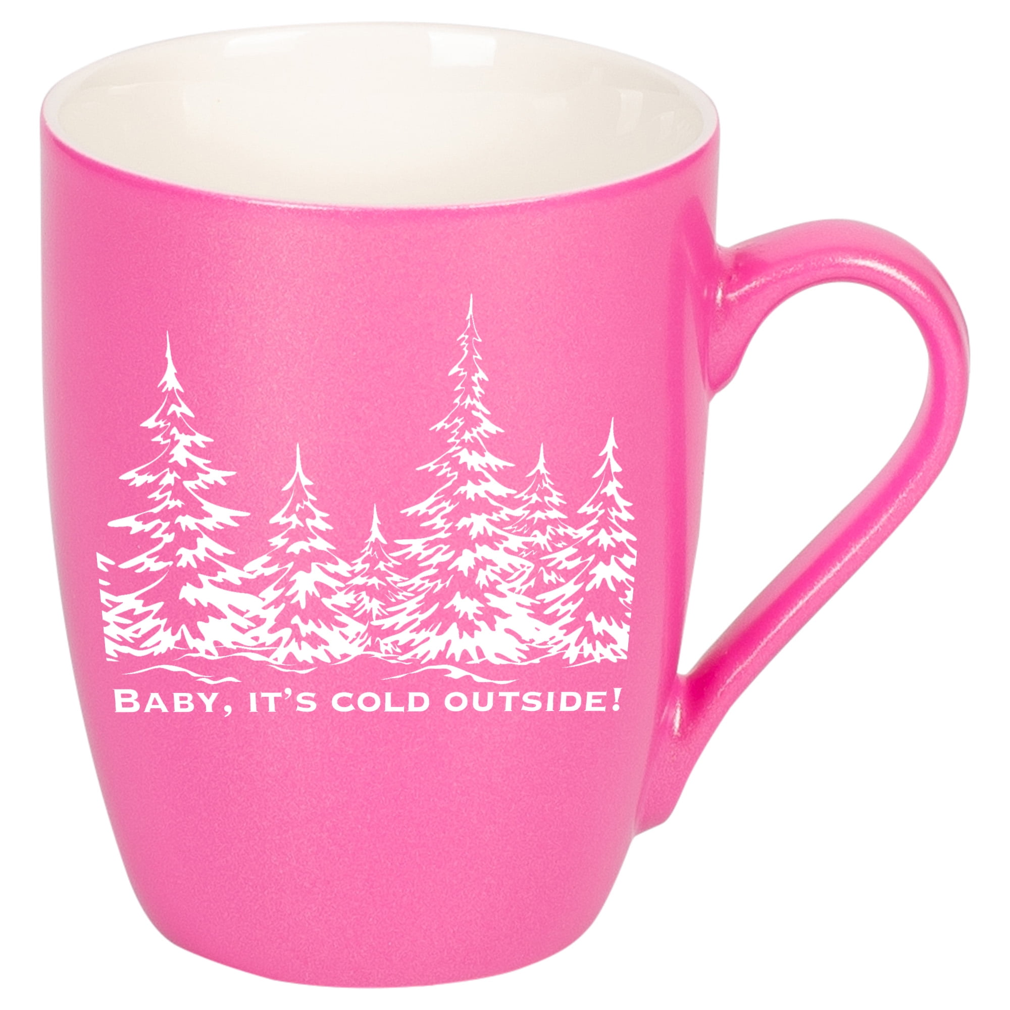 Elanze Designs Baby, It's Cold Outside Princess Pink 10 ounce New Bone ...