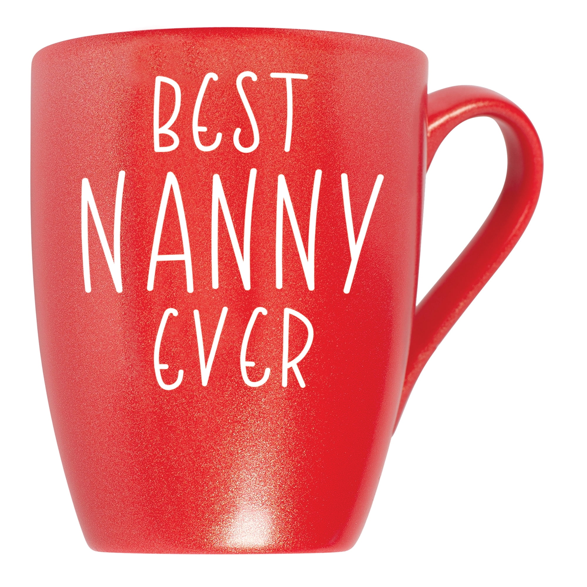 Elanze Designs Best Nanny Ever Crimson Red 10 ounce New Bone China ...