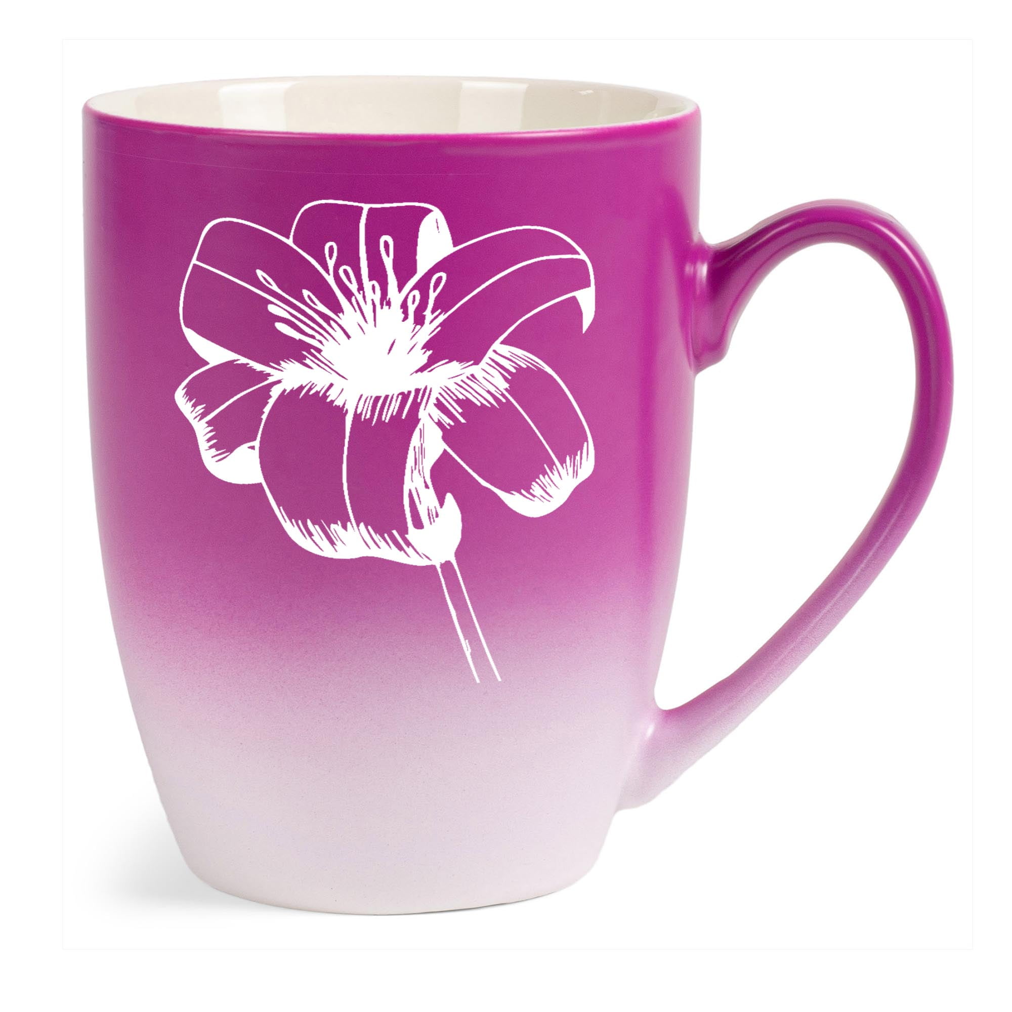 Elanze Designs Botanical Floral Nature Coffee Cup Mug 12 Ounce Ceramic ...