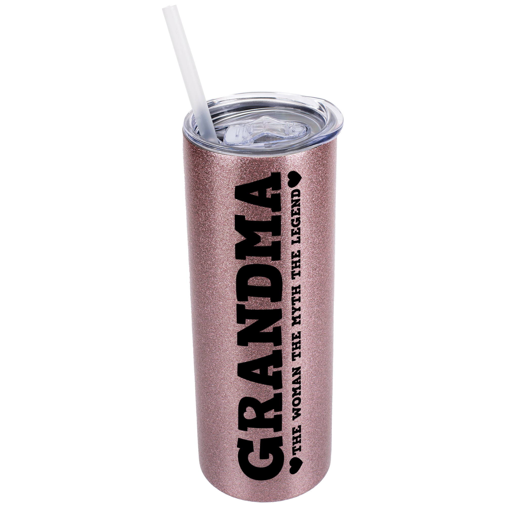 Elanze Designs Bubblegum Pink 20 Ounce Double Wall Stainless Steel ...