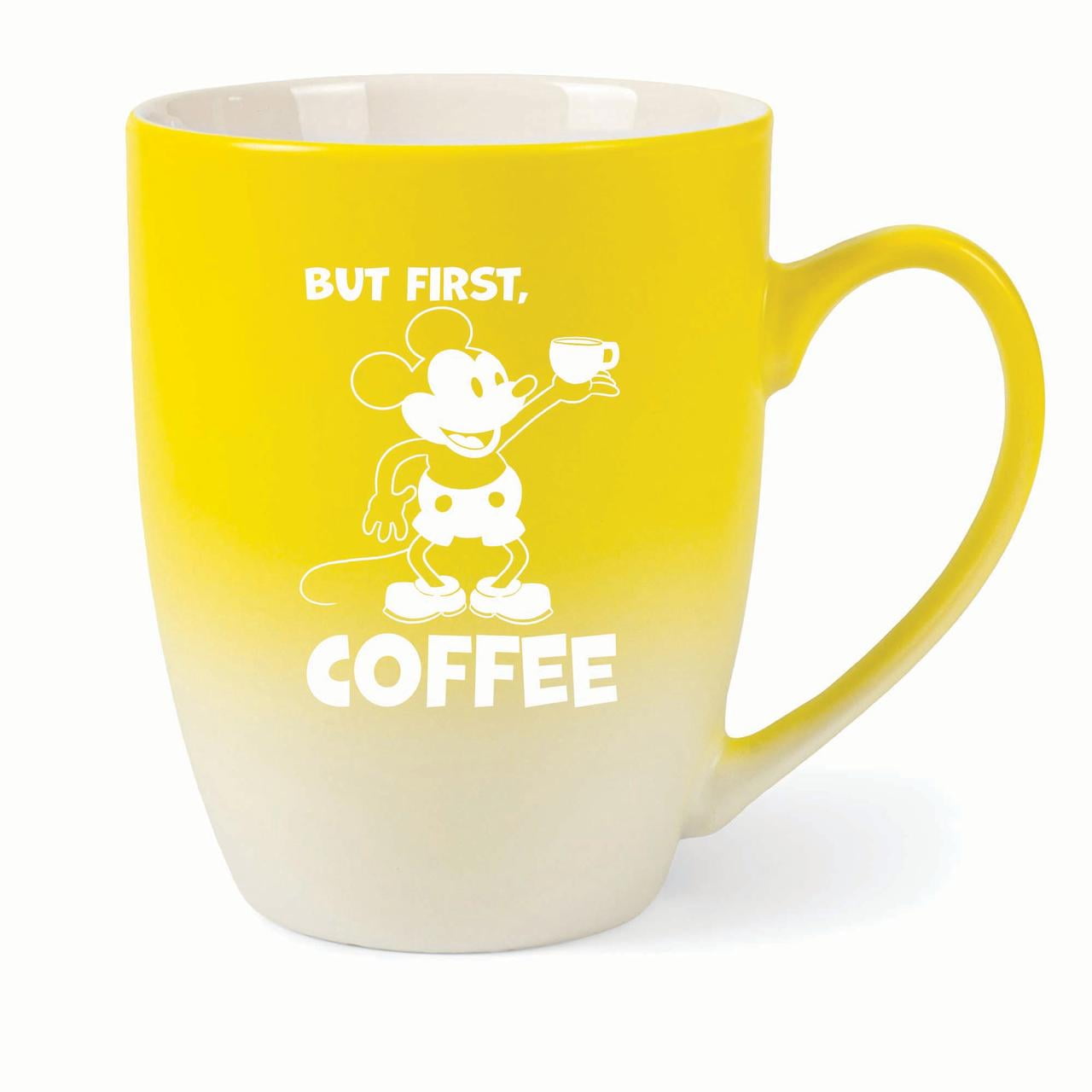 Elanze Designs But First Coffee Two Toned Ombre Matte 10 ounce New Bone ...