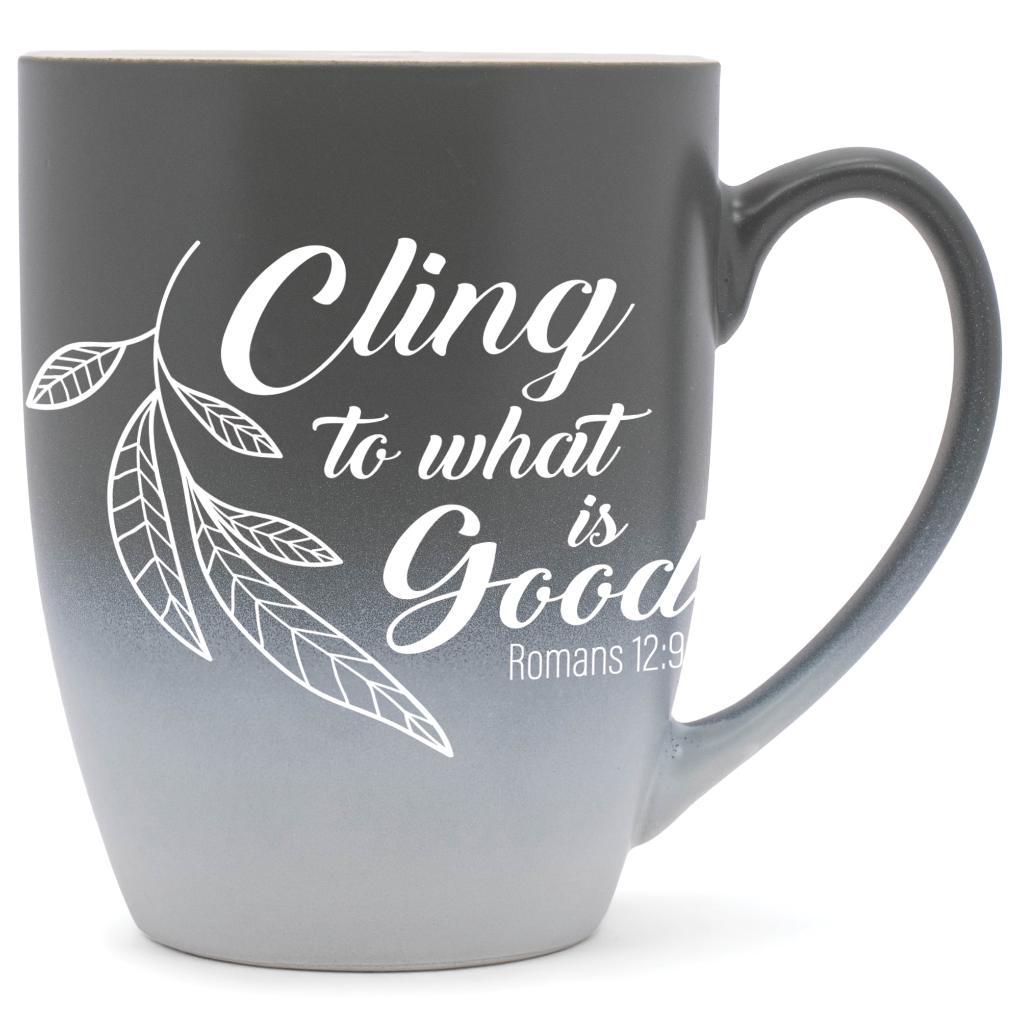 Elanze Designs Cling To What Is Good Romans 12:9 Two Toned Ombre Matte ...