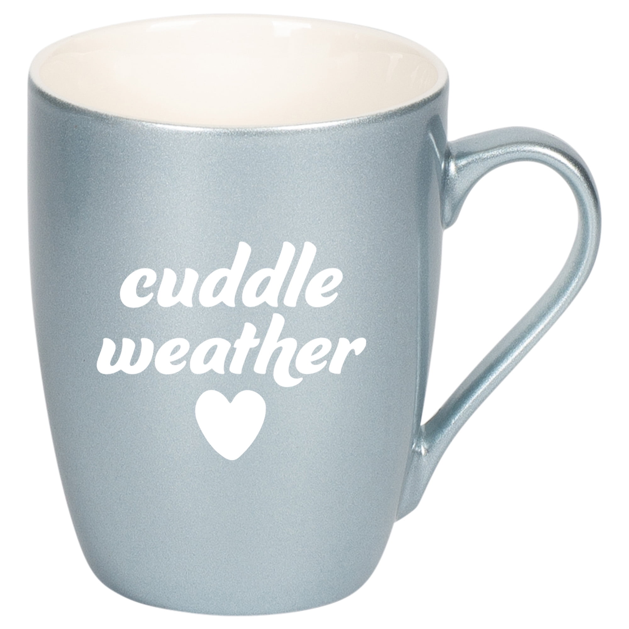 Elanze Designs Cuddle Weather Frosted Blue 10 ounce New Bone China ...