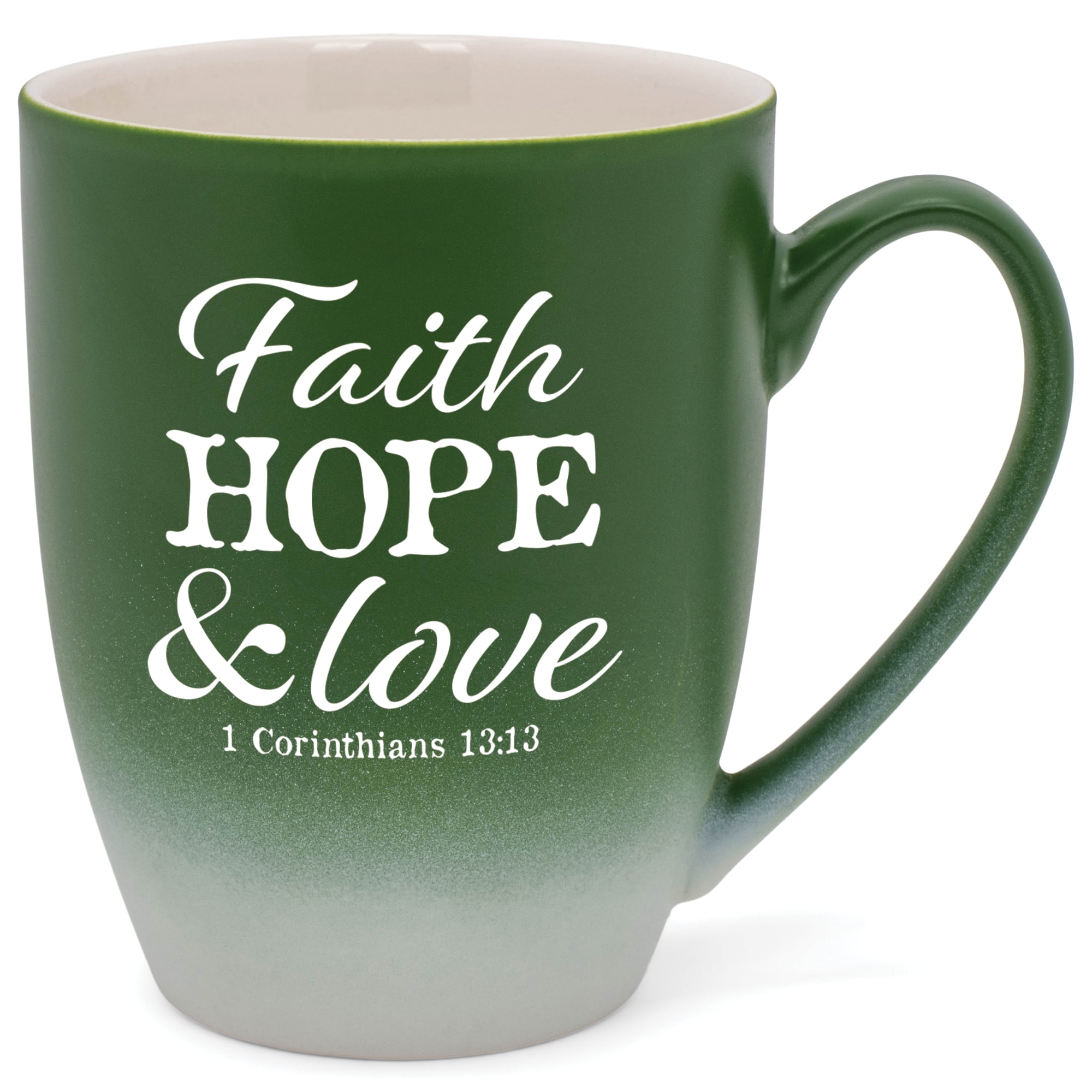 Elanze Designs Faith, Hope & Love 1 Corinthians 13:13 Two Toned Ombre ...