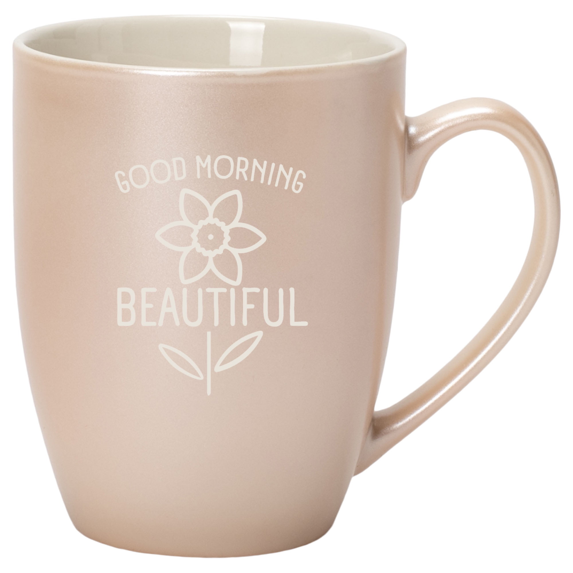 Elanze Designs Good Morning Beautiful 10 Ounce Ceramic Laser-Etched ...