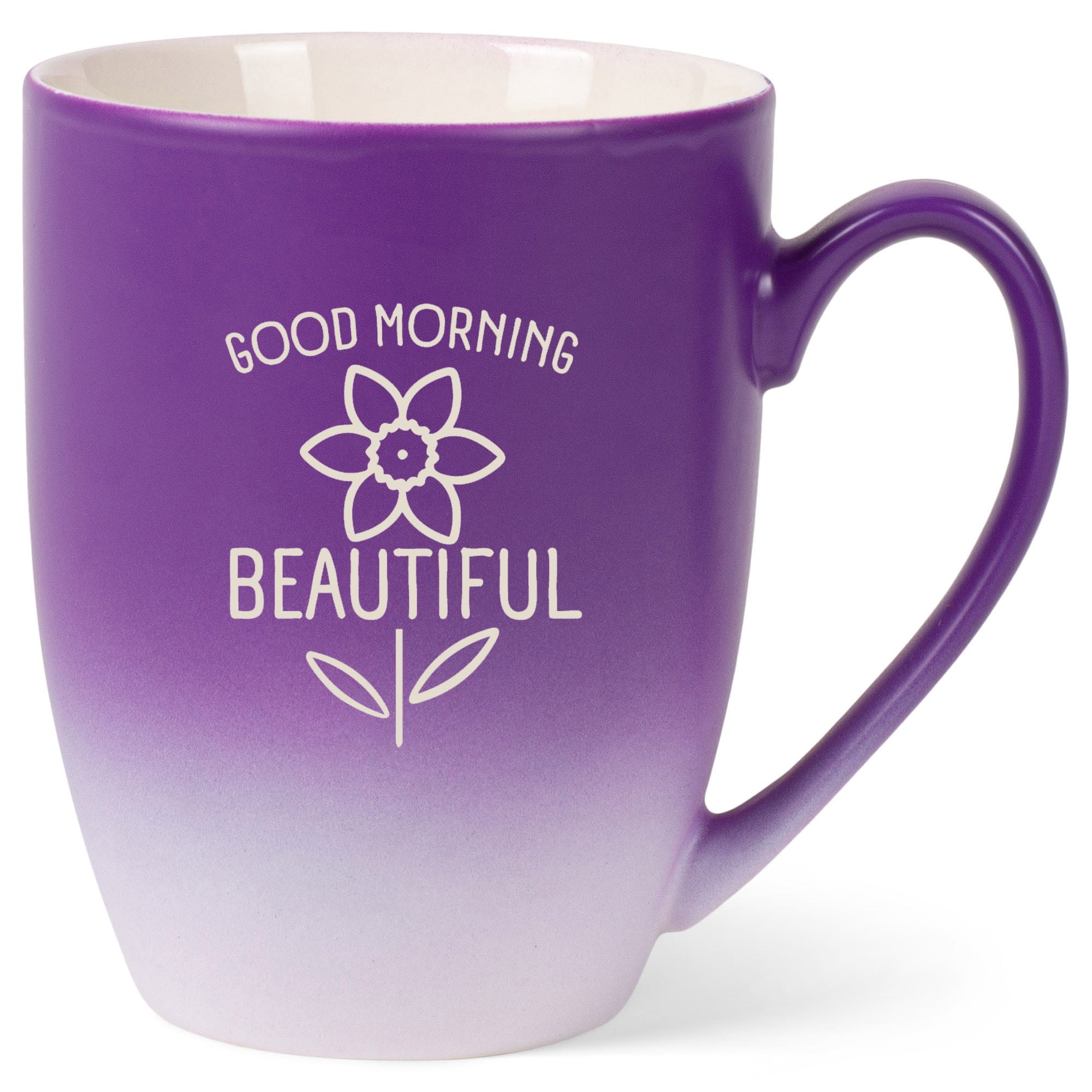 Elanze Designs Good Morning Beautiful 12 Ounce Ceramic Laser-Etched ...