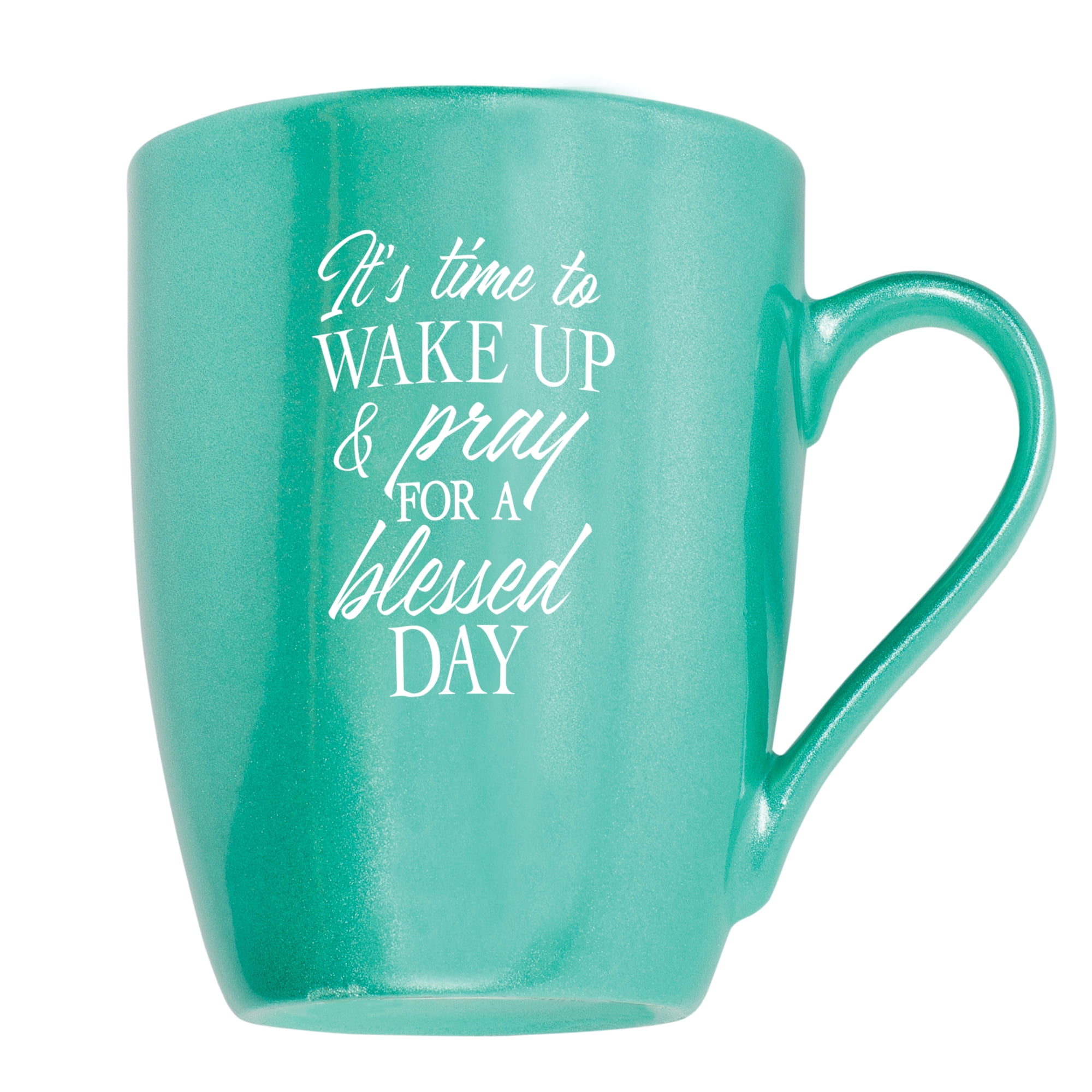 Elanze Designs It'S Time To Wake Up & Pray For A Blessed Day Seafoam ...
