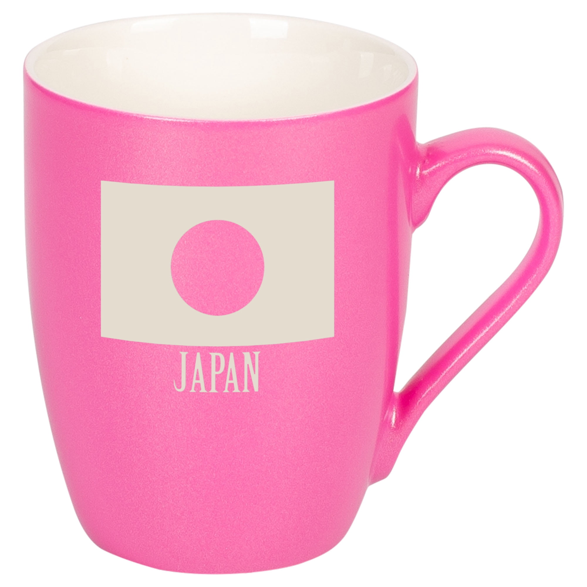 Elanze Designs Japan Japanese Flag 10 Ounce Ceramic Laser-Etched ...
