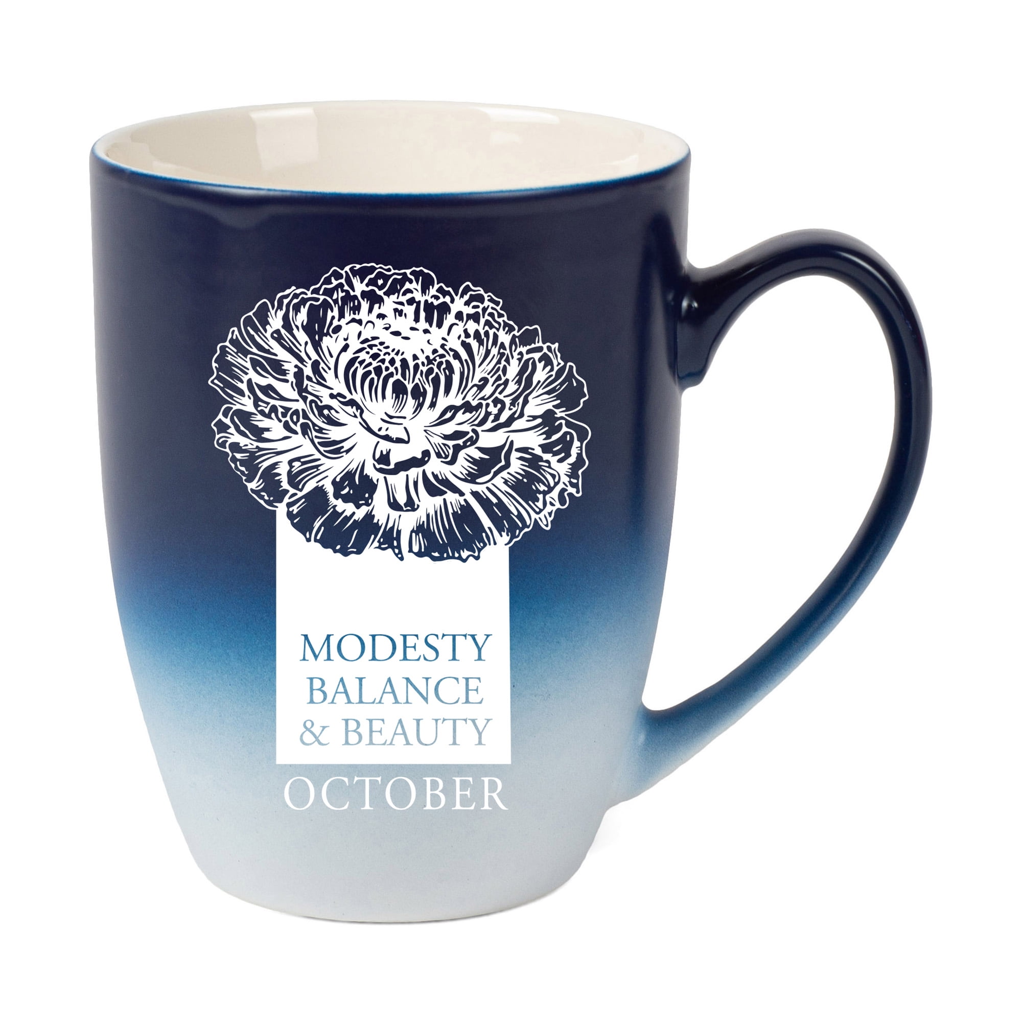 Elanze Designs Modesty Balance And Beauty Two Toned Ombre Matte Navy ...