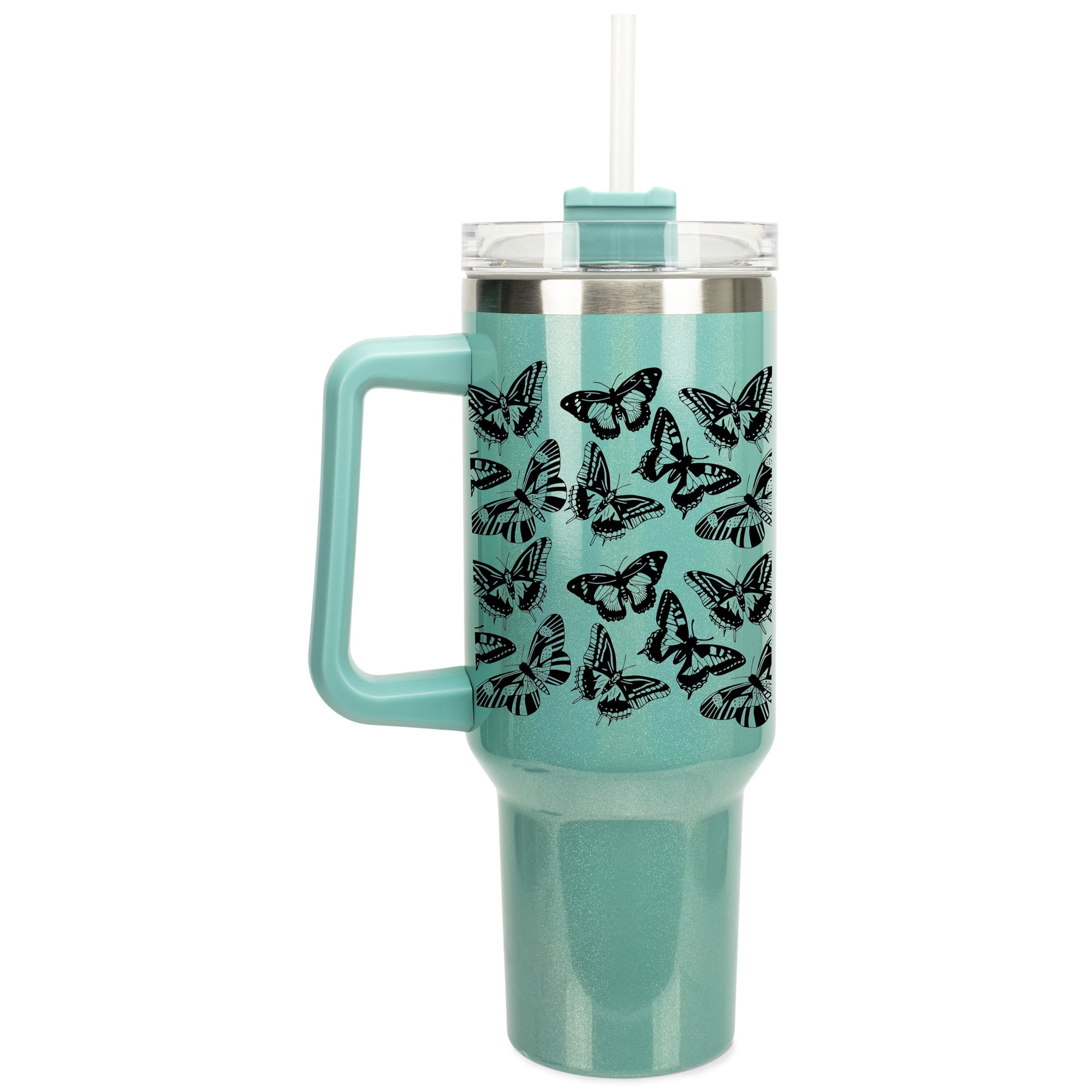Elanze Designs Monarch Butterfly Spring Garden Wrap-Around 40 Oz ...