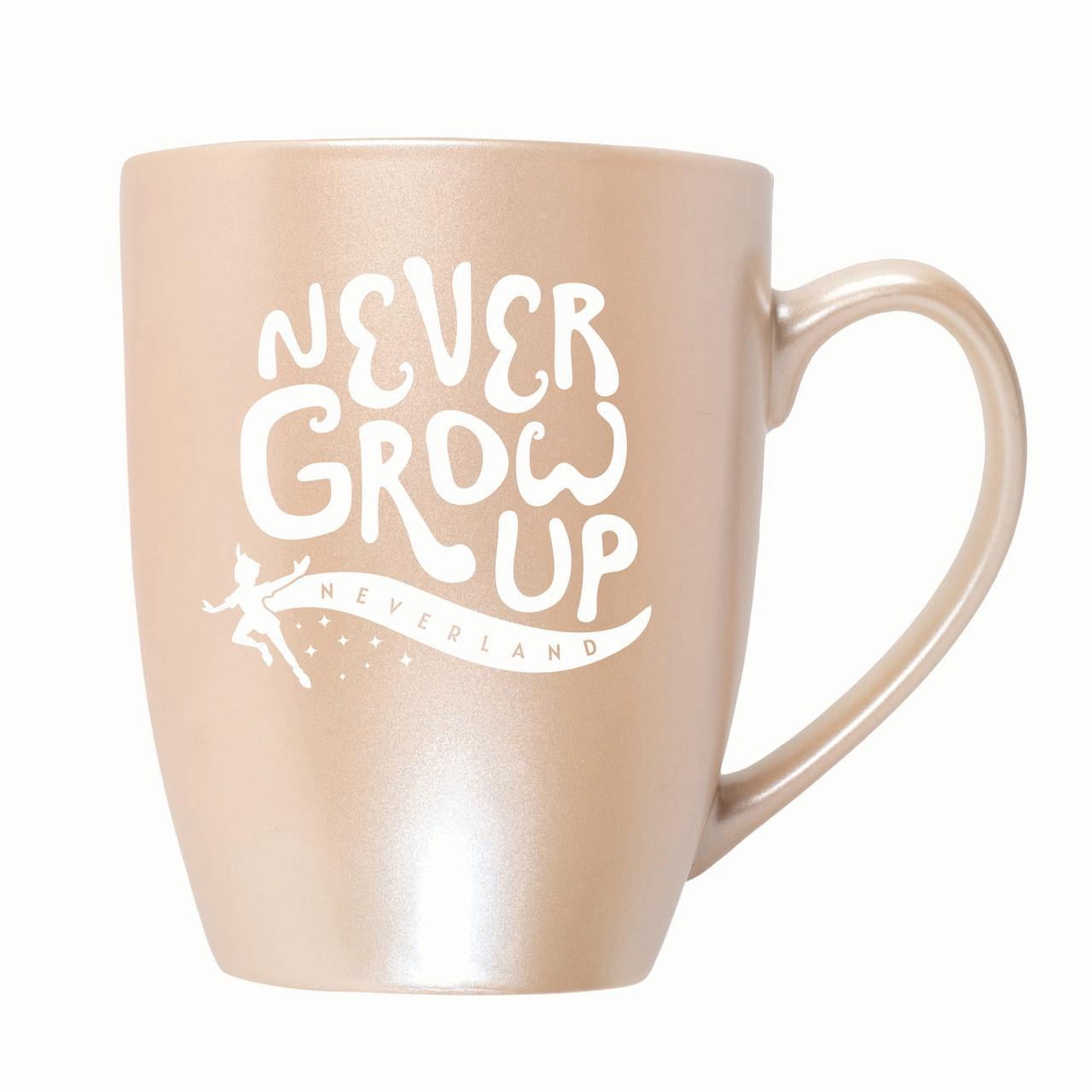 Elanze Designs Never Grow Up Neverland 10 ounce New Bone China Coffee ...
