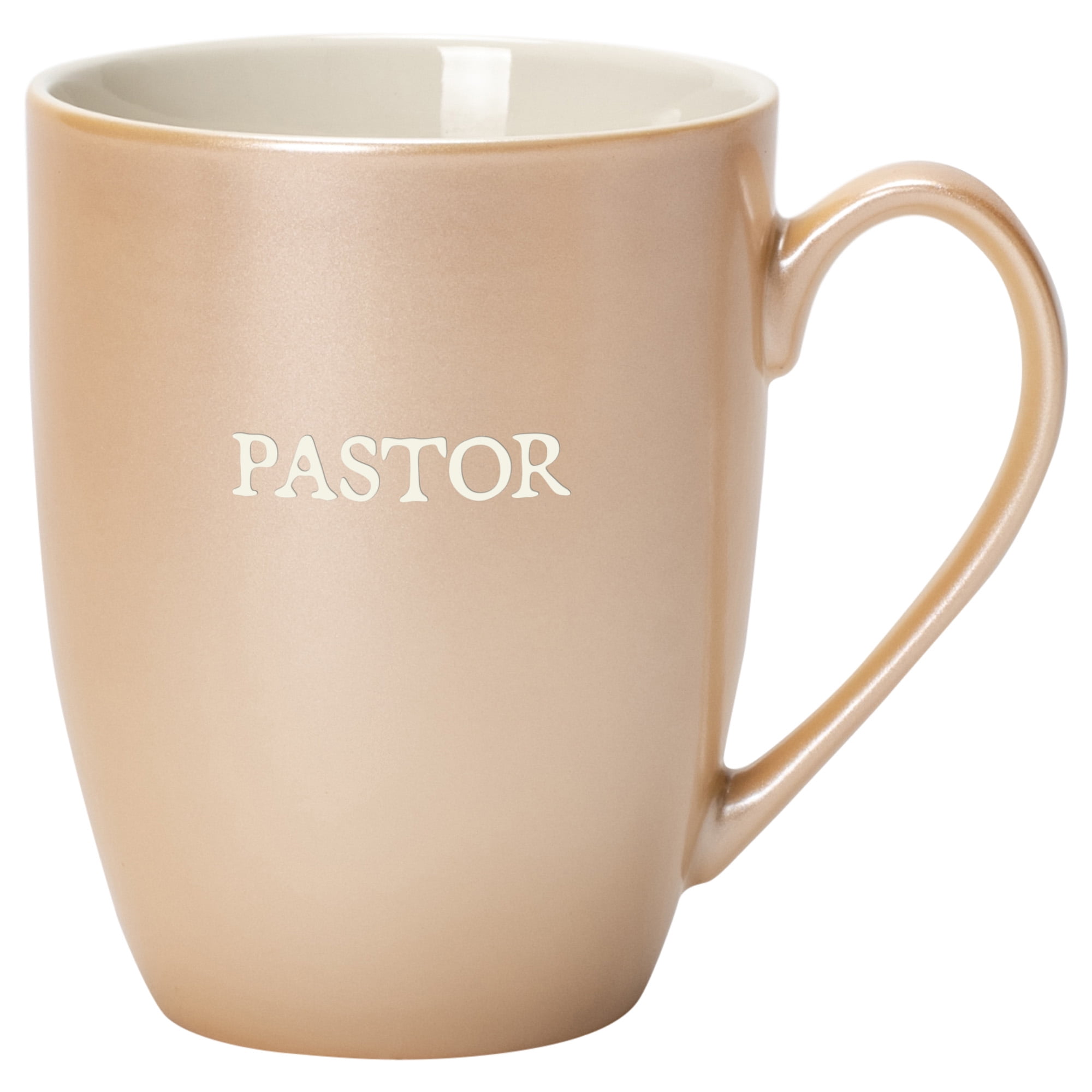 Elanze Designs Pastor Pearlescent Sand 10 ounce New Bone China Coffee ...