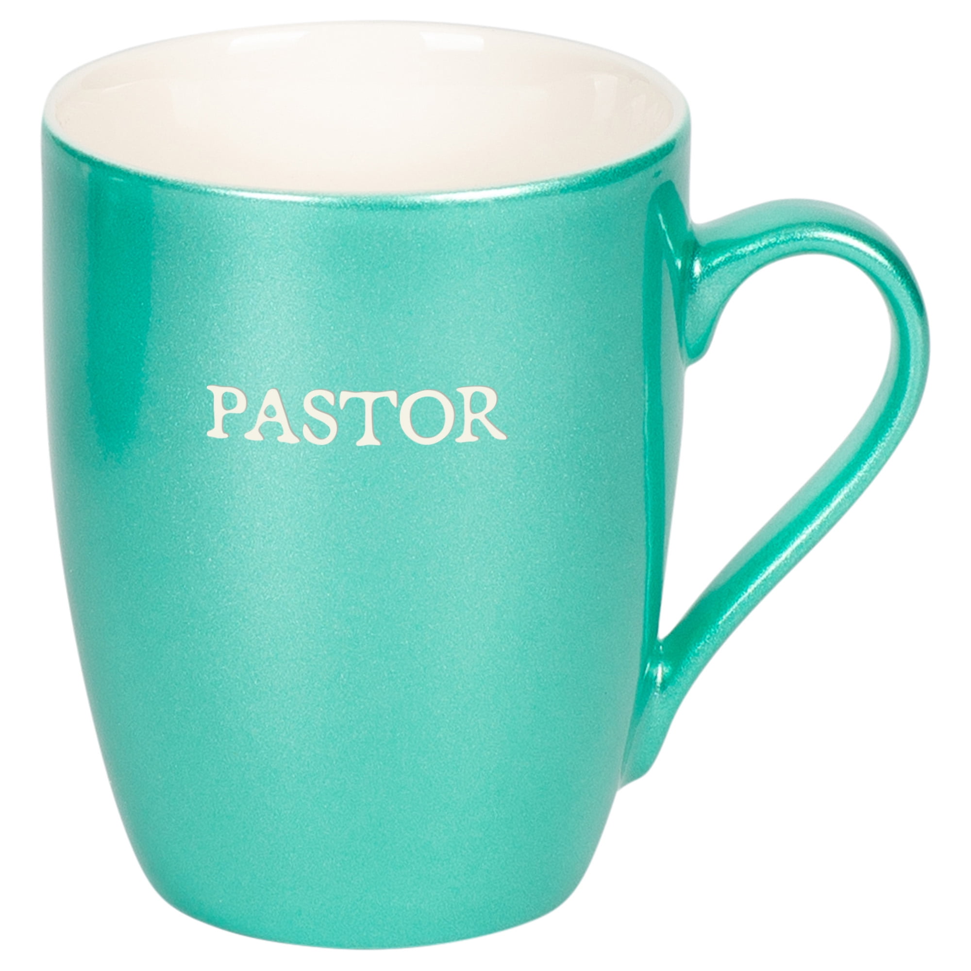 Elanze Designs Pastor Teal 10 ounce New Bone China Coffee Cup Mug ...
