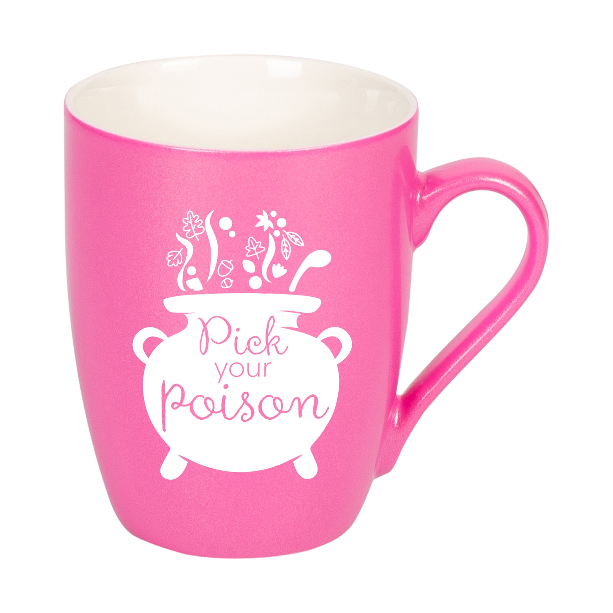 Elanze Designs Pick Your Poison Princess Pink 10 ounce New Bone China ...