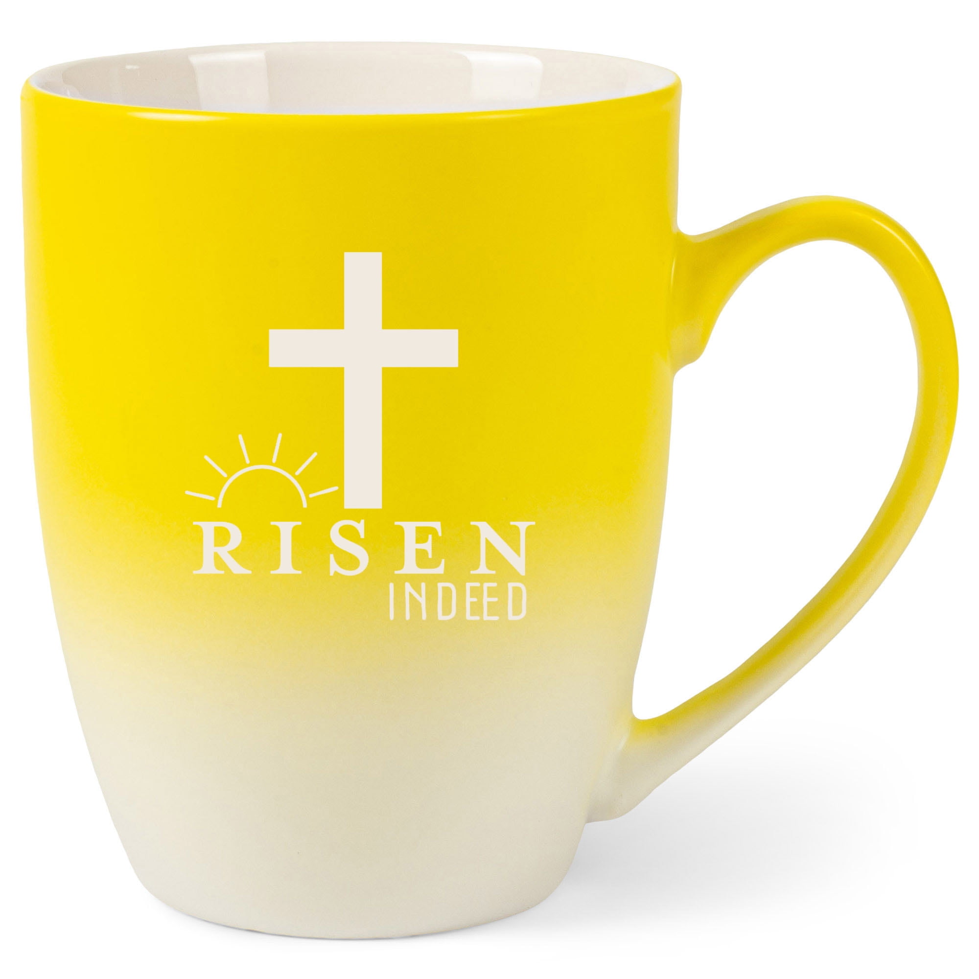 Elanze Designs Risen Indeed 12 Ounce Ceramic Laser-Etched Engraved ...