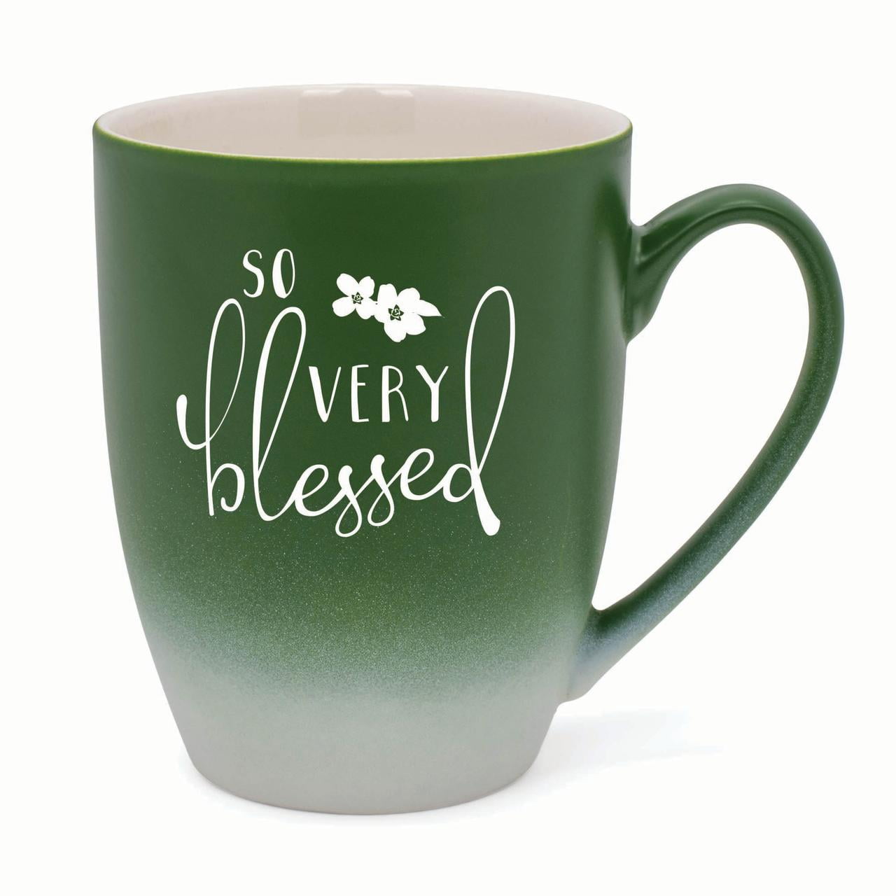 Elanze Designs So Very Blessed Two Toned Ombre Matte 10 ounce New Bone ...