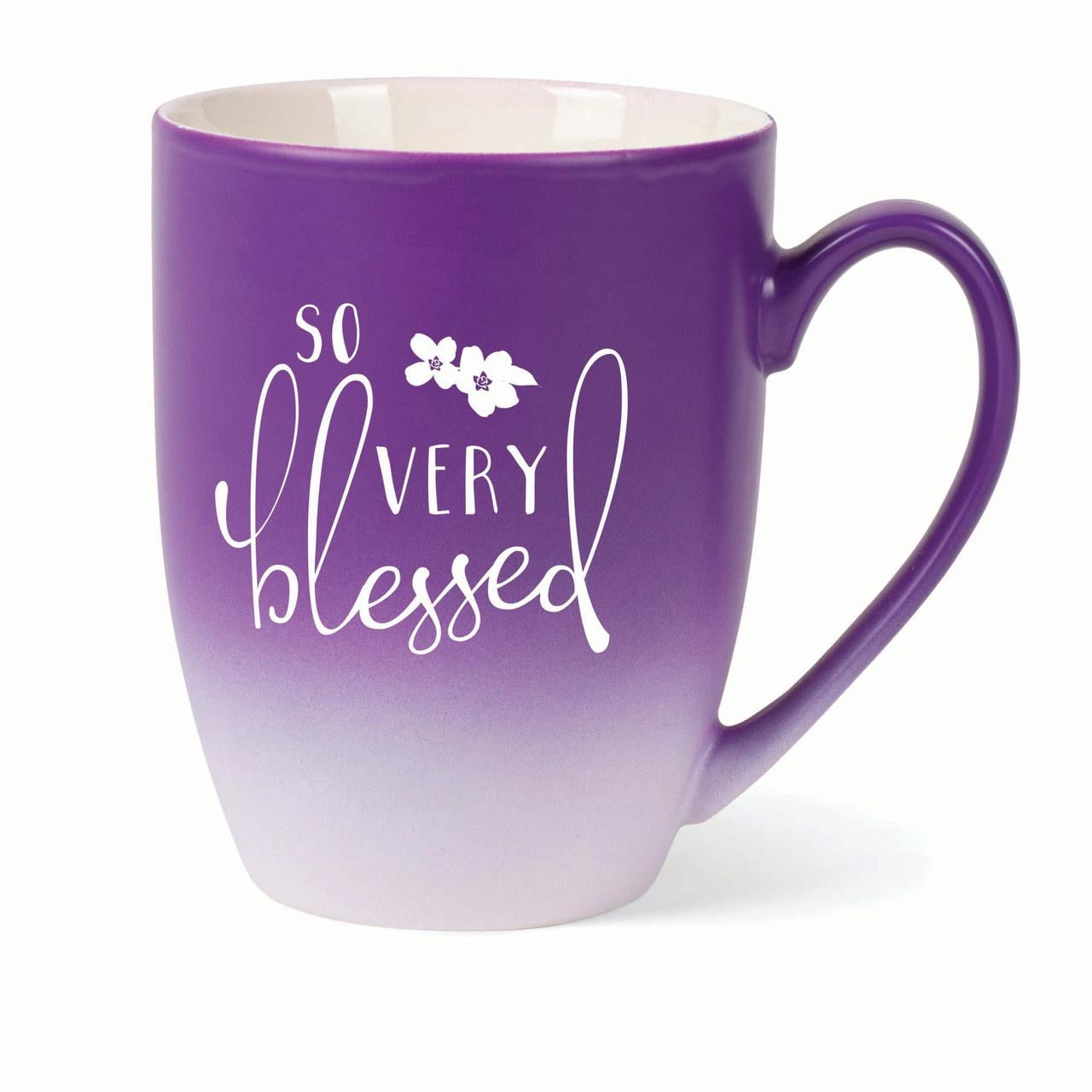 Elanze Designs So Very Blessed Two Toned Ombre Matte 10 ounce New Bone ...