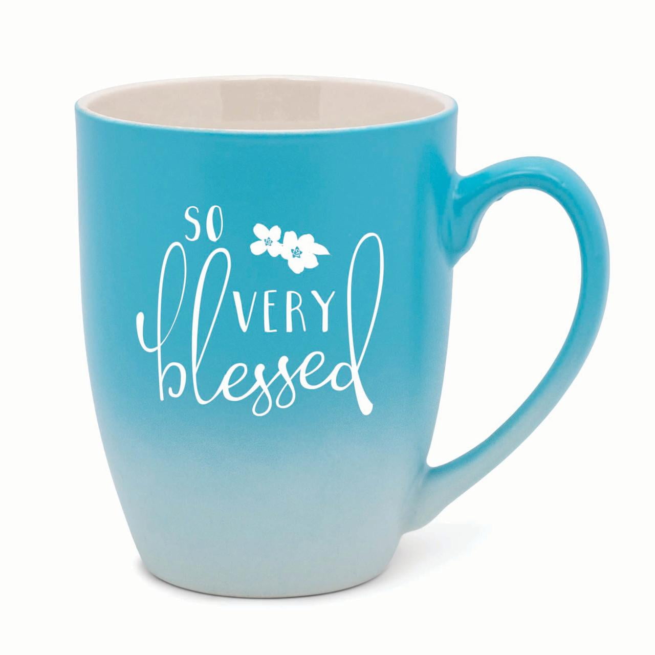 Elanze Designs So Very Blessed Two Toned Ombre Matte 10 ounce New Bone ...