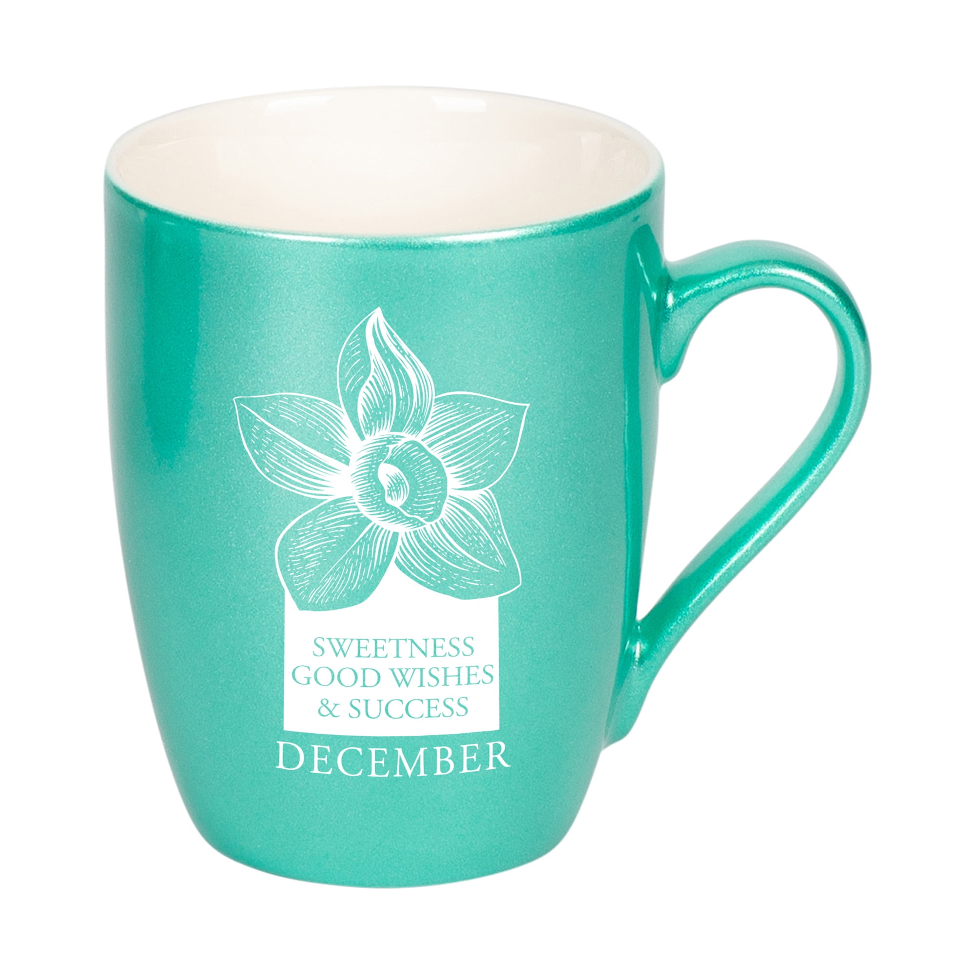 Elanze Designs Sweetness Good Wishes And Success Teal 10 ounce New Bone ...