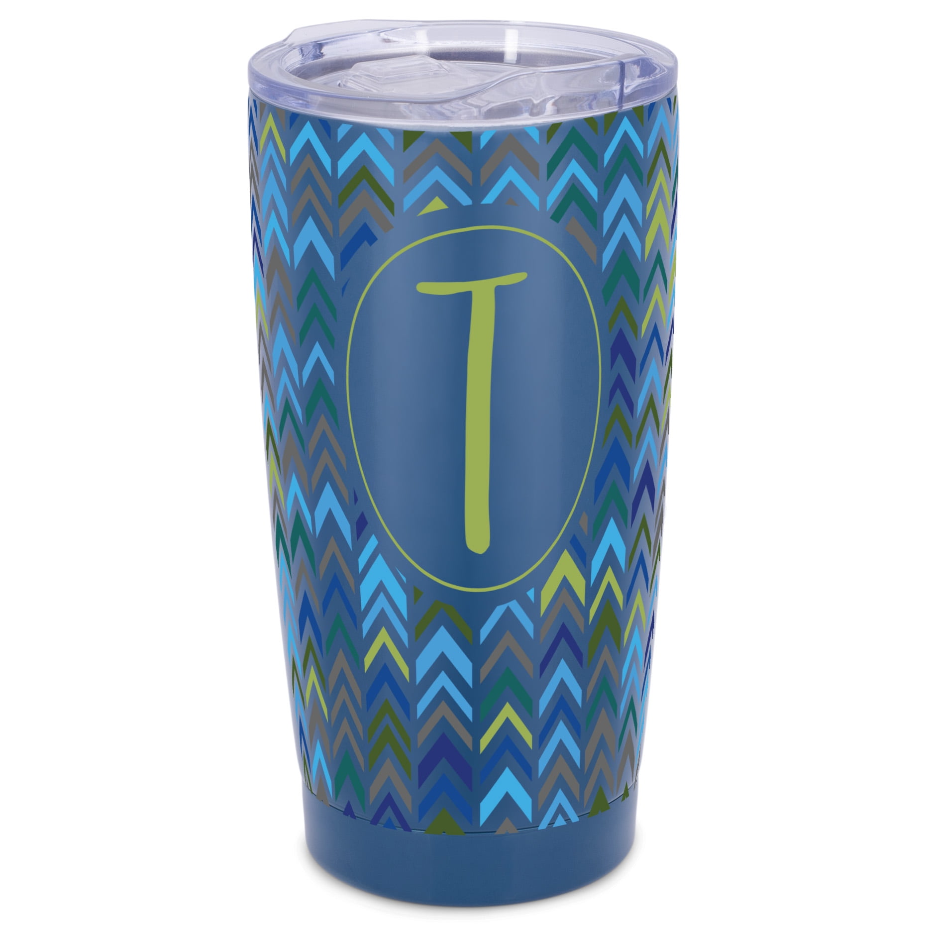 Elanze Designs T Monogram Herringbone Arrows Wrap-Around Design 20 ...