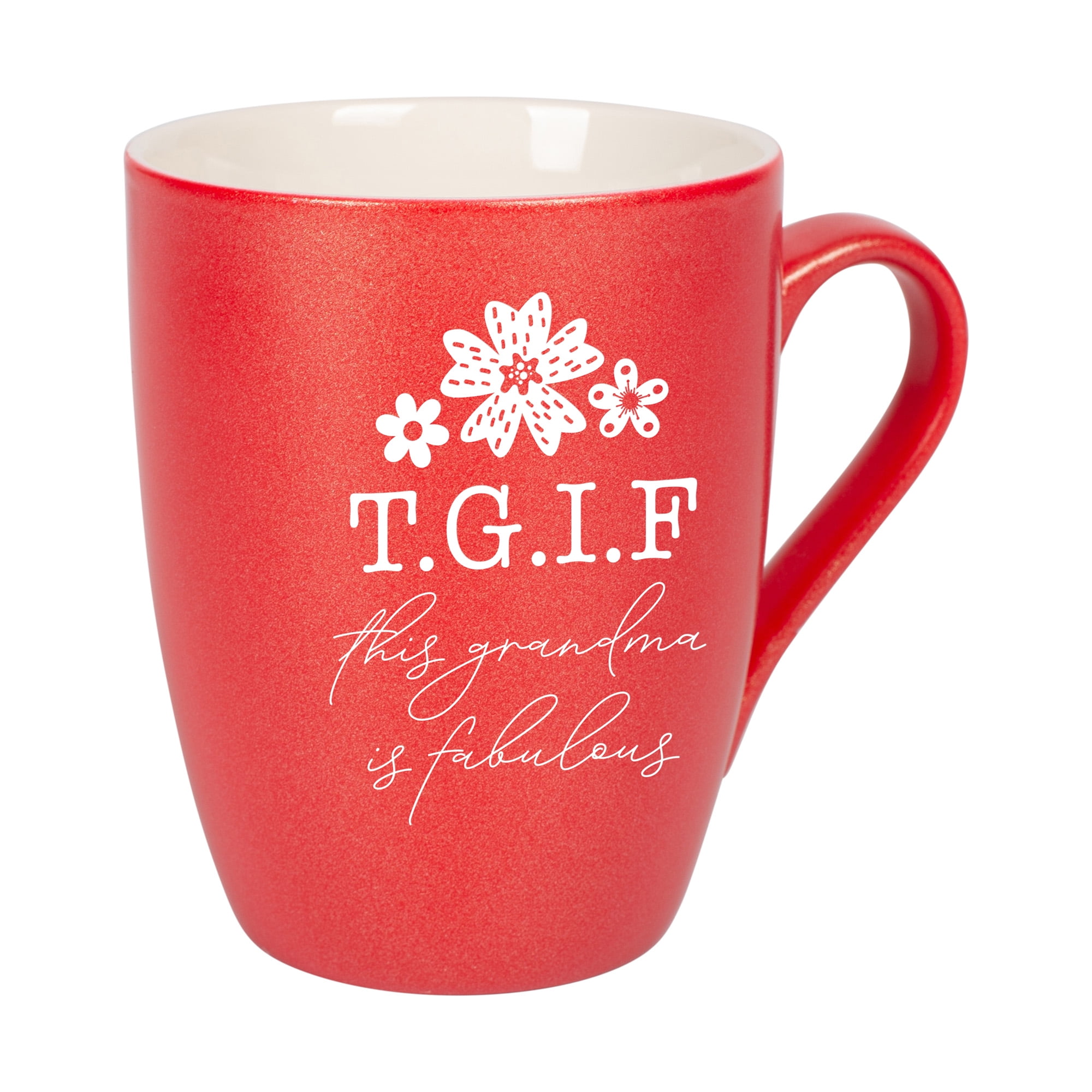 Elanze Designs TGIF This Grandma Is Fabulous Crimson Red 10 ounce New ...