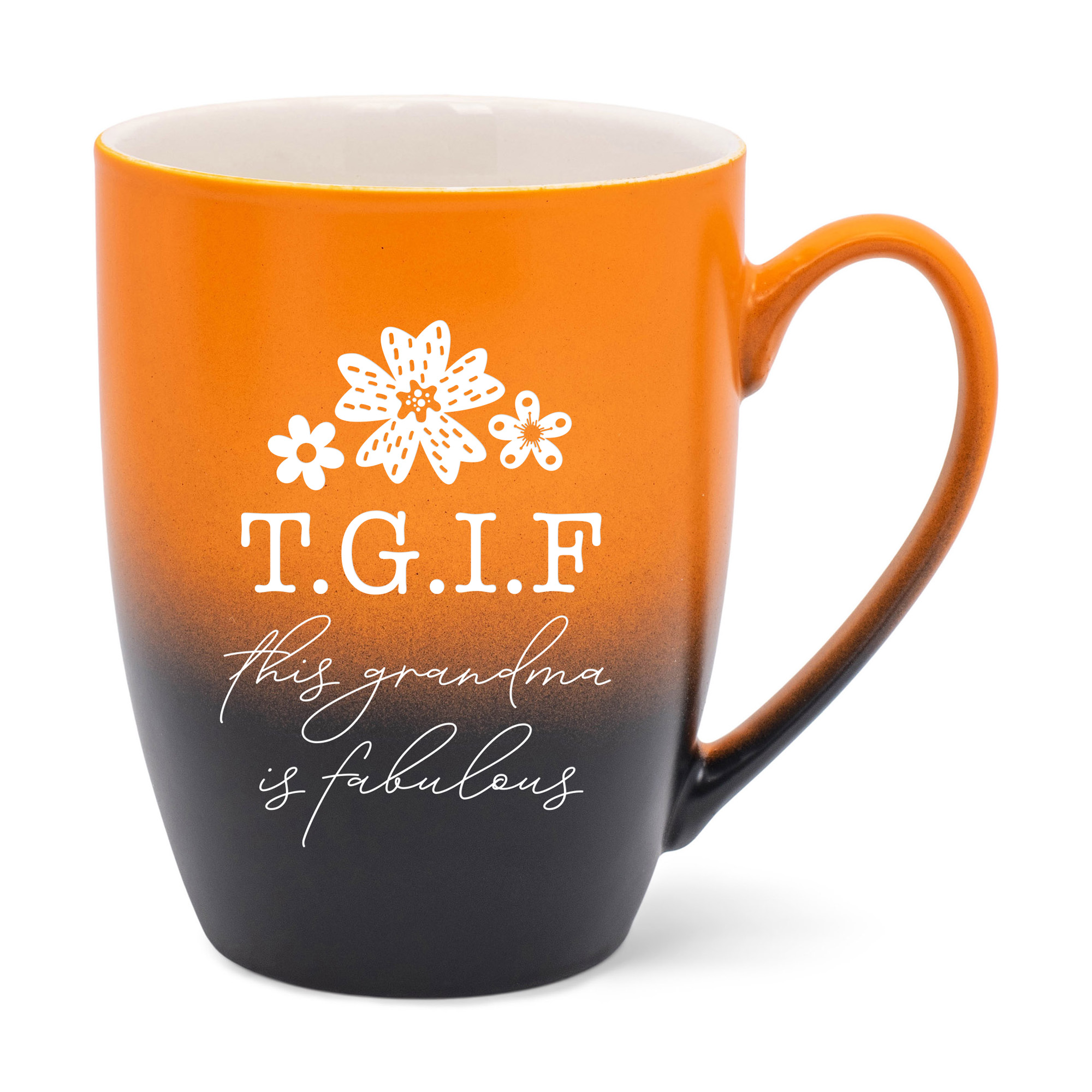Elanze Designs TGIF This Grandma Is Fabulous Two Toned Ombre Matte ...