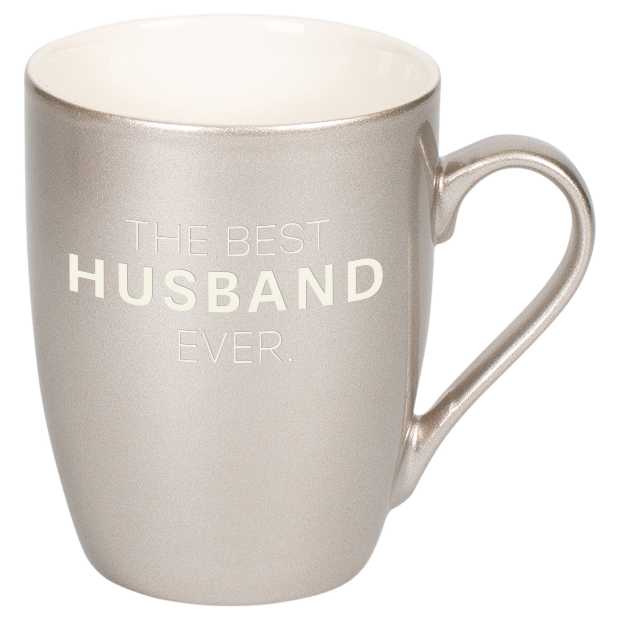 Elanze Designs The Best Husband Ever Silver 10 ounce New Bone China ...