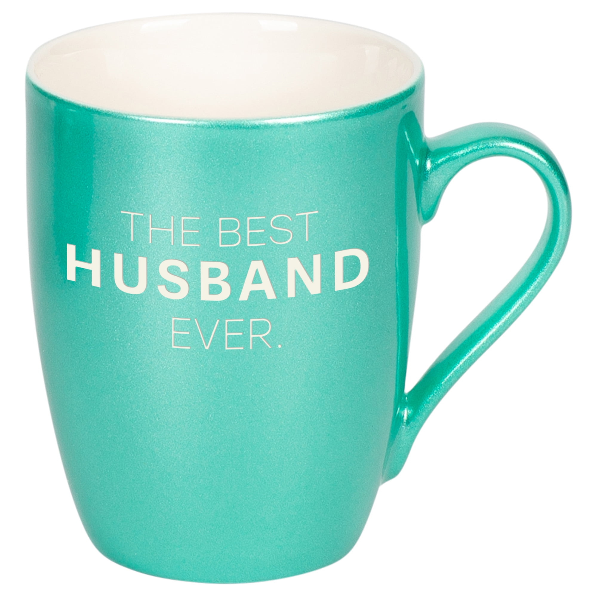 Elanze Designs The Best Husband Ever Teal 10 ounce New Bone China ...