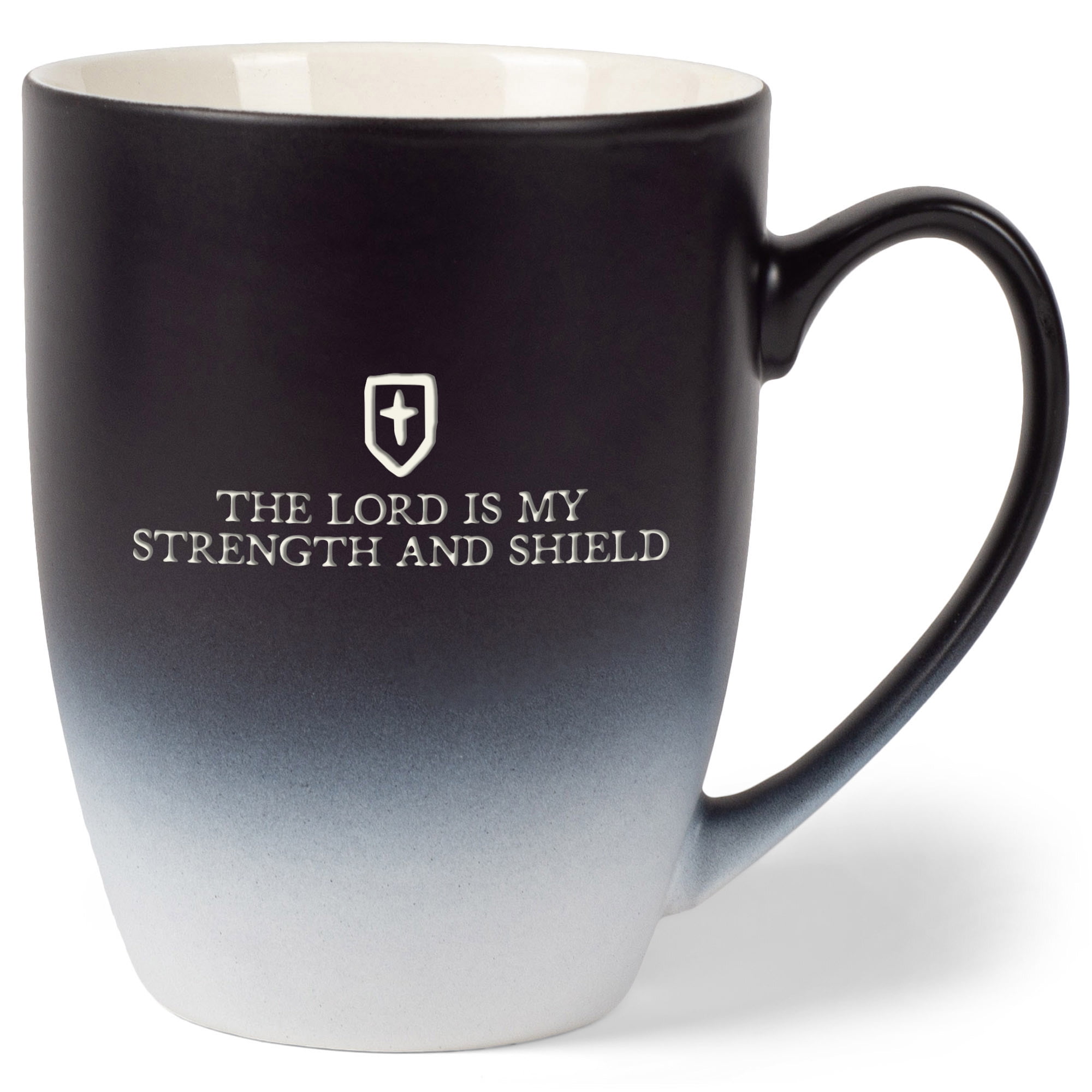 Elanze Designs The Lord Is My Strength And Shield Two Toned Ombre Matte ...