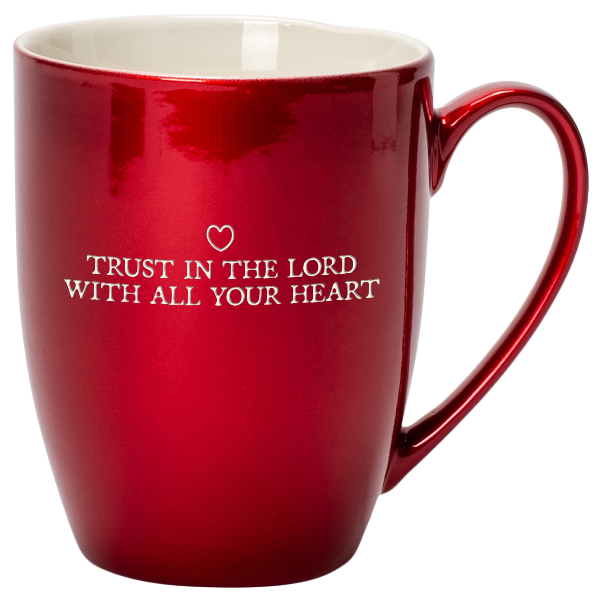 Elanze Designs Trust In The Lord With All Your Heart Cardinal Red 10 ...