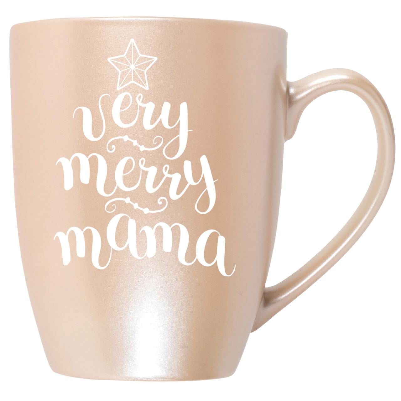 Elanze Designs Very Merry Mama Precious Pearl 10 ounce New Bone China ...