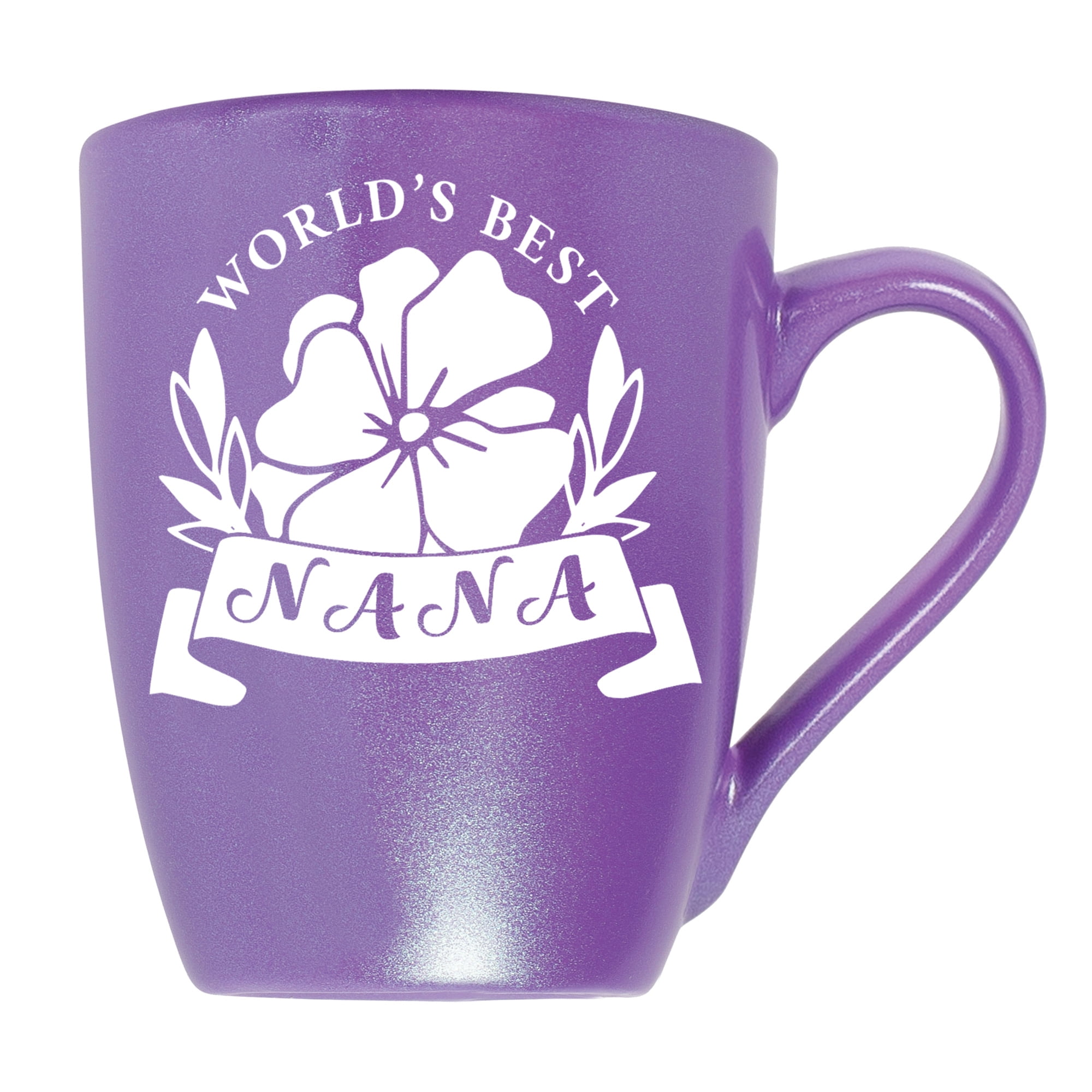 Elanze Designs World'S Best Nana Passion Purple 10 ounce New Bone China ...