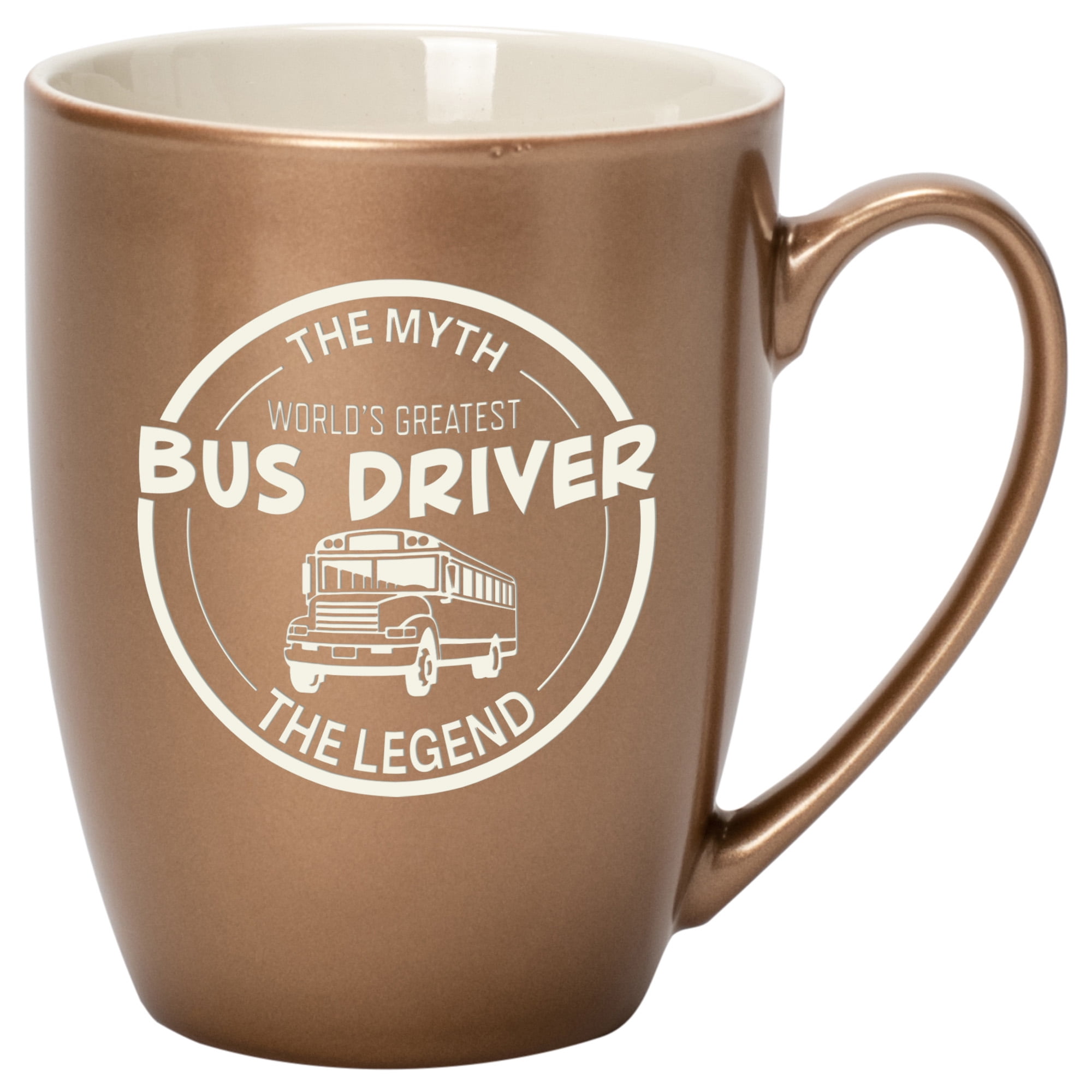 Elanze Designs World's Greatest Bus Driver The Myth The Legend Bronze ...