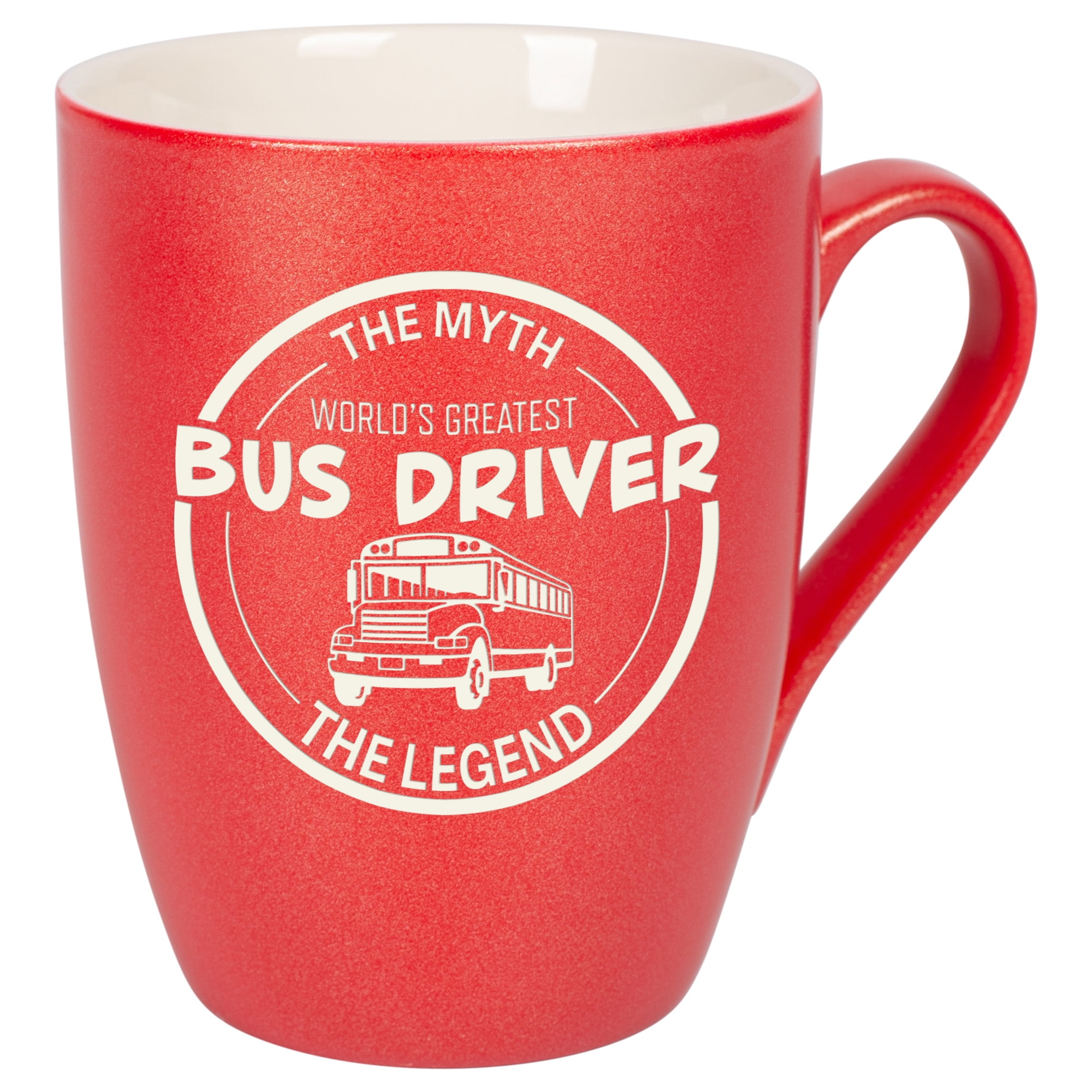 Elanze Designs World's Greatest Bus Driver The Myth The Legend Crimson ...