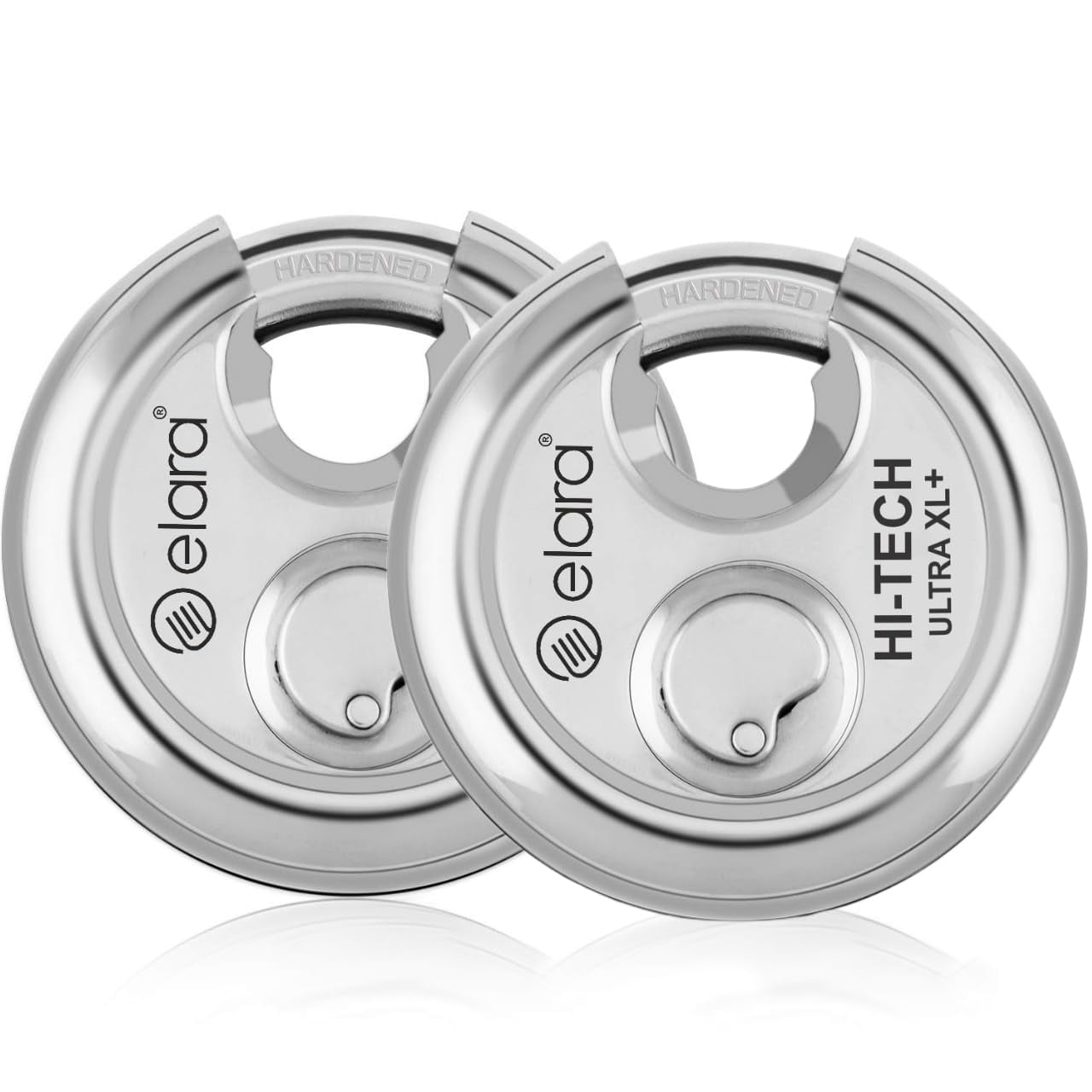 Elara Disc Lock 90MM I 2 Same Key Lock Combo I Main Door Lock I Lock for Shutters Godowns Shops ...