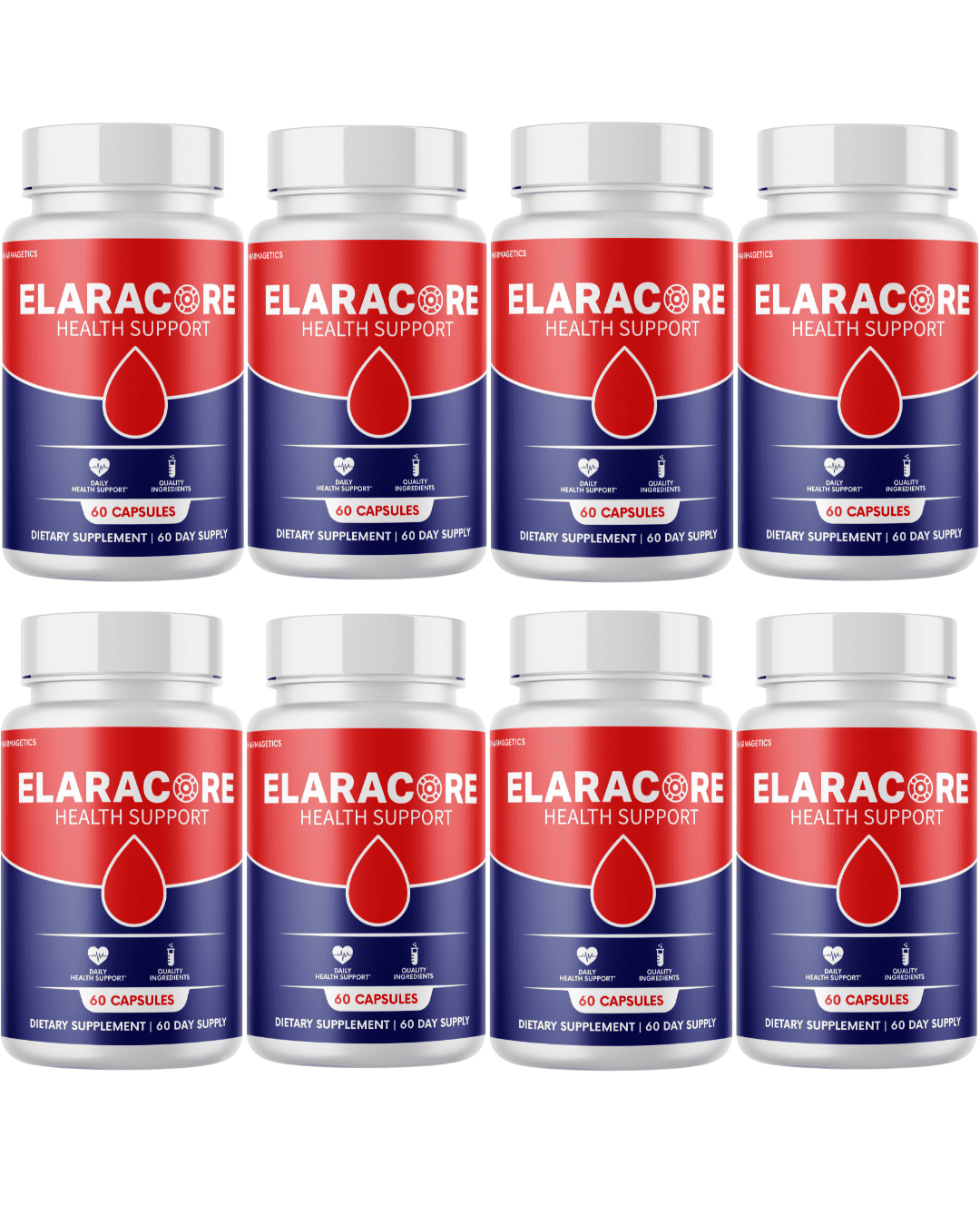 Elaracore Healthy Blood Sugar Support Supplement 8 Bottles - Walmart.com