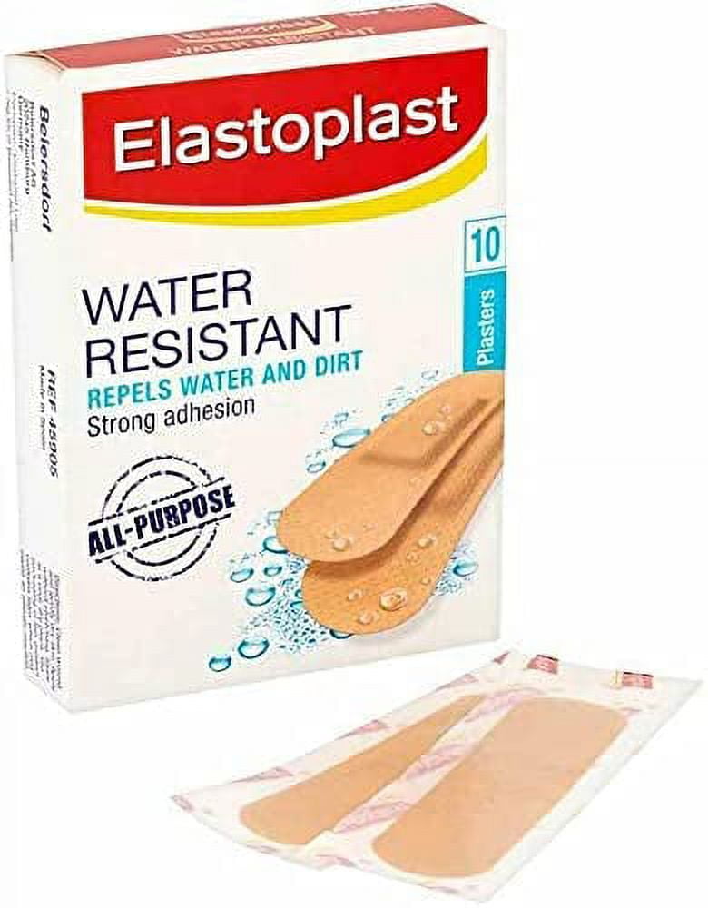 Elasroplast Water Resistant Plasters Strips - Pack of 100 - Walmart.com