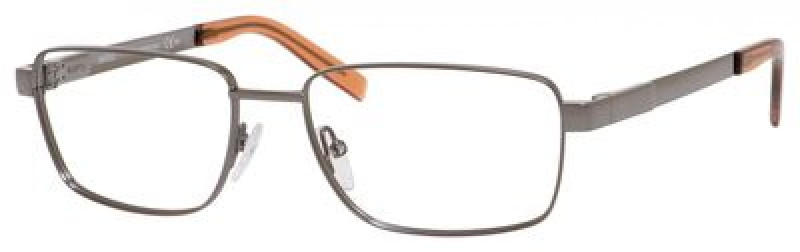 Elasta EL 3109 Eyeglasses 0R80 Semi Matte Dark Ruthenium - Walmart.com