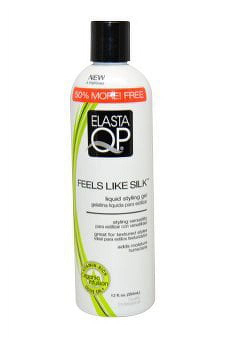 Elasta QP Feels Like Silk Liquid Styling Gel for Unisex, 12 Ounce ...