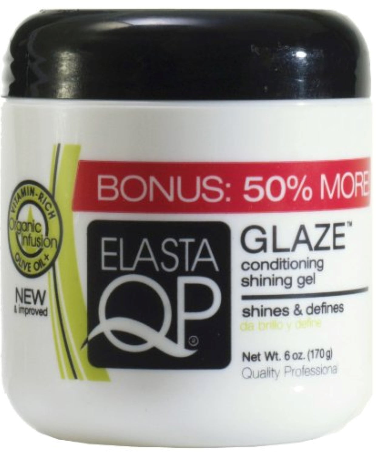 Elasta QP Glaze Conditioning Shining Gel, 6 oz (Pack of 3) - Walmart.com